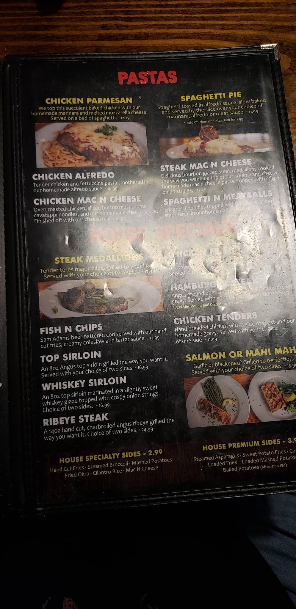 Menu at Deer Creek Fire & Stone pub & bar, Cabot