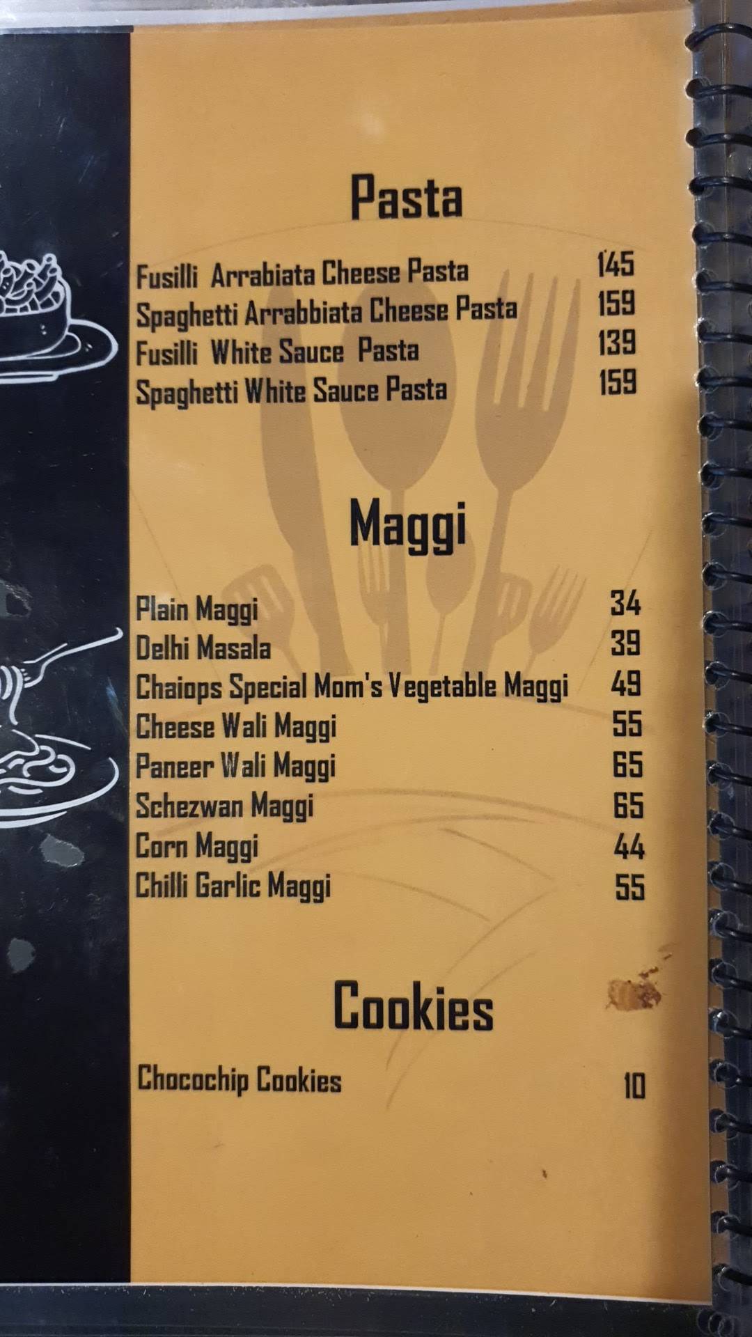 Menu at Chaiapps - Jalandhar, Jalandhar