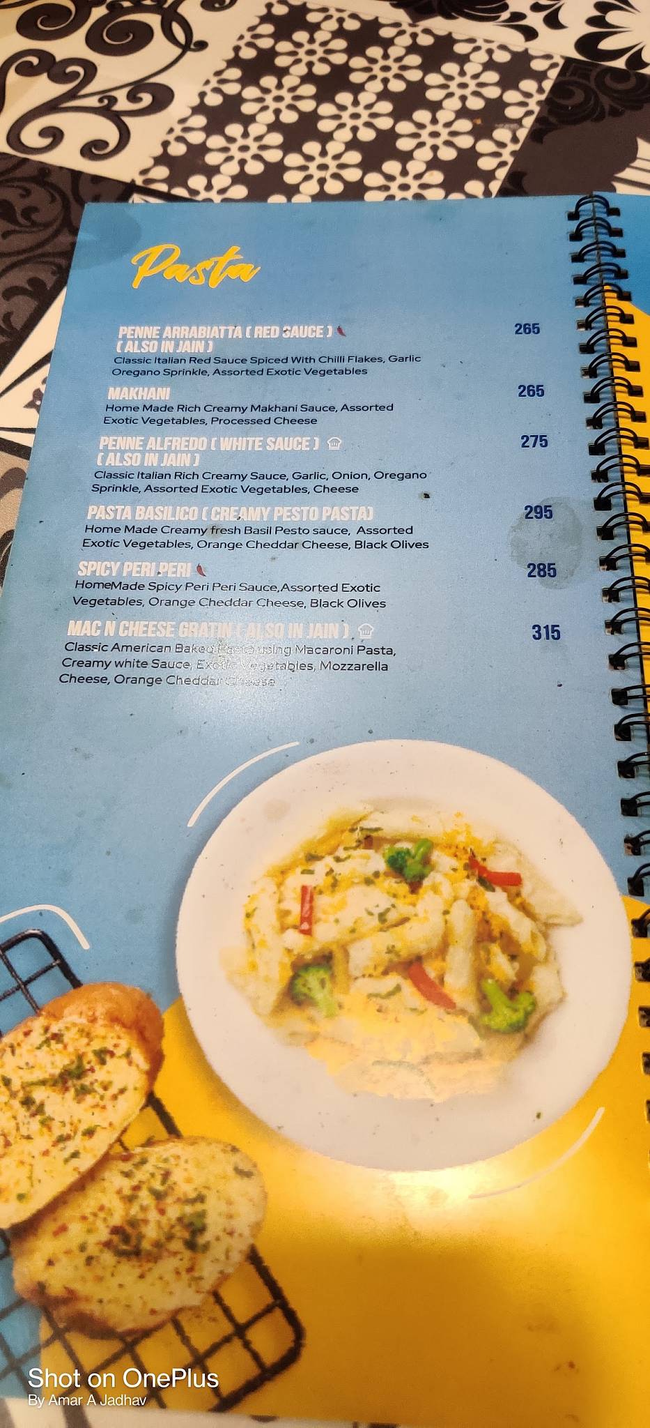 Menu at Crazy Cheesy Cafe Pimple Saudagar, Pune