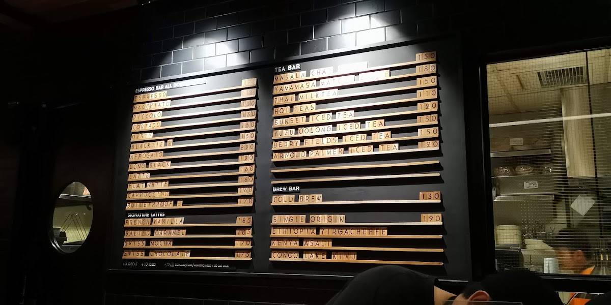 Menu at Elephant Grounds Manila - BGC cafe, Taguig