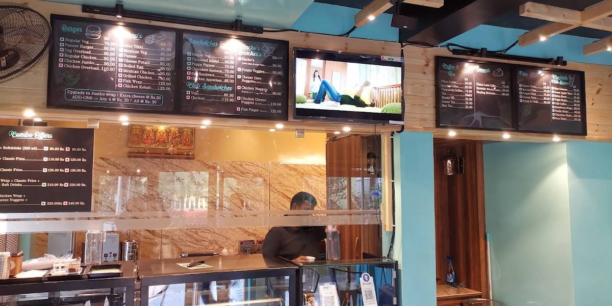 Menu at Nostalgia Cafe, Chennai
