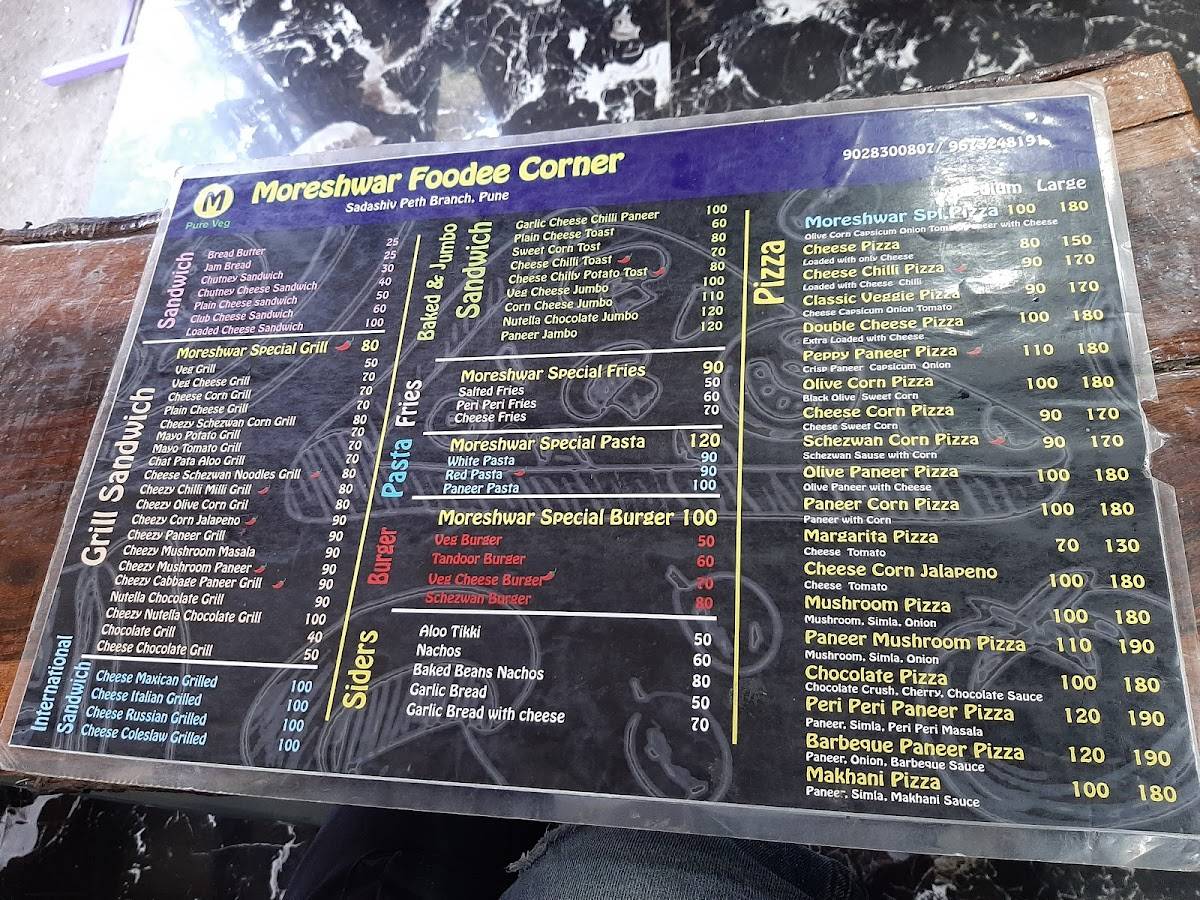 Menu at ROYAL CAFE, Pune, GR7X+24W
