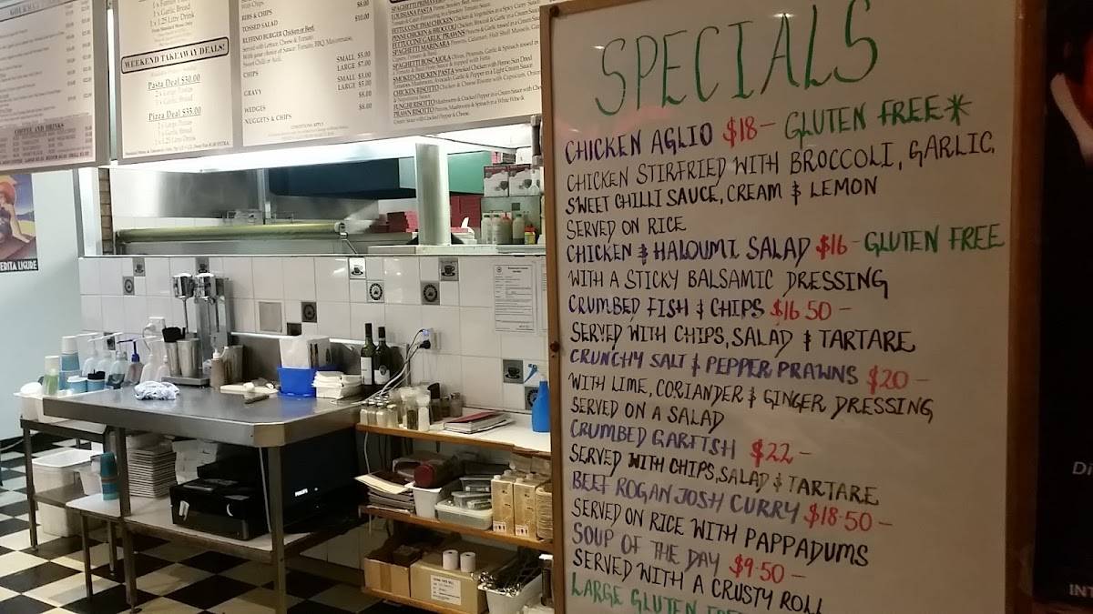 Menu at Cafe Ruffino, Strathalbyn