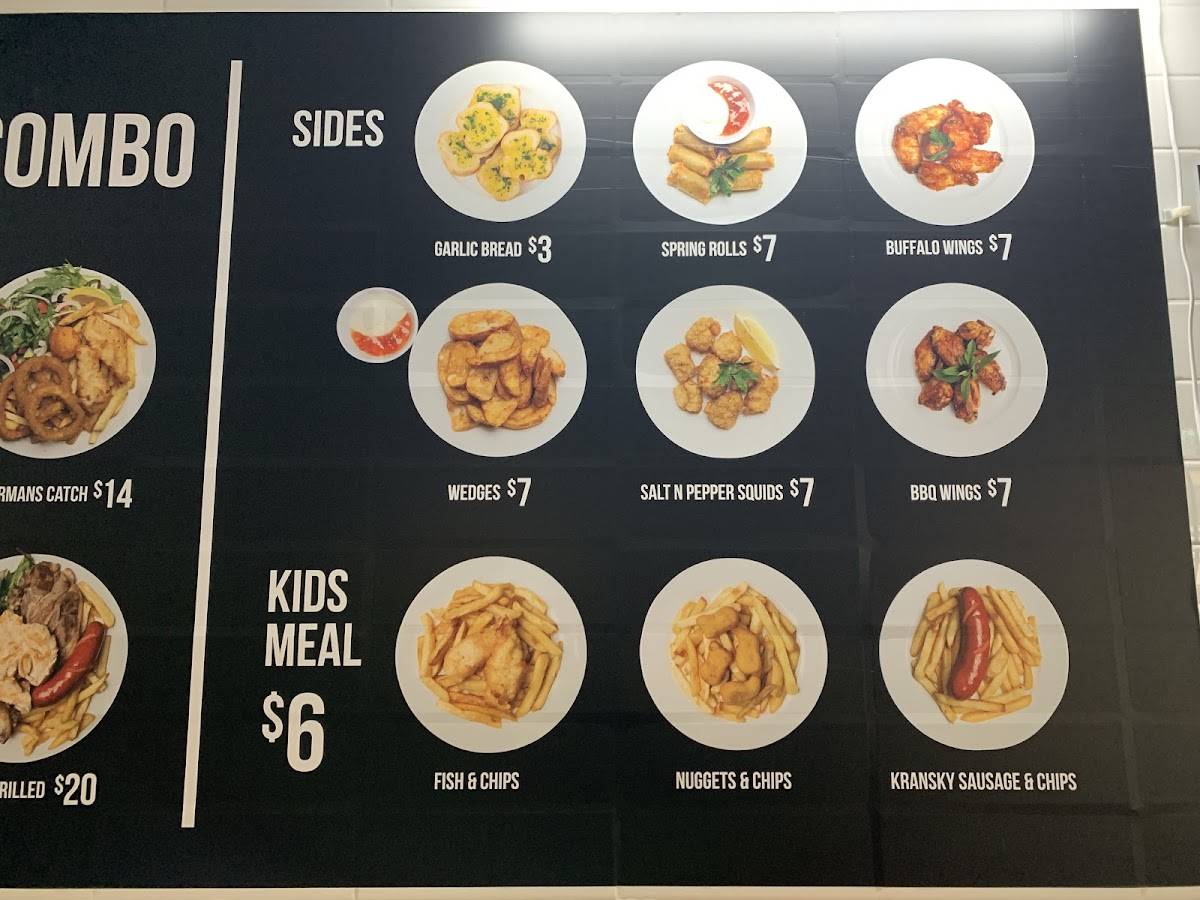 Menu at Mr B Eatery restaurant, Campbelltown