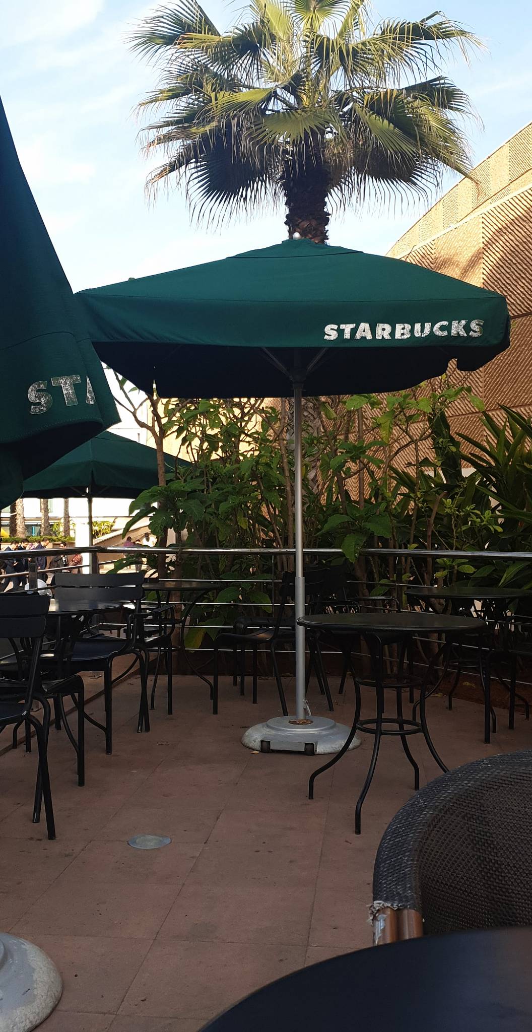 Menu au Starbucks café, Casablanca, AnfaPlace Mall