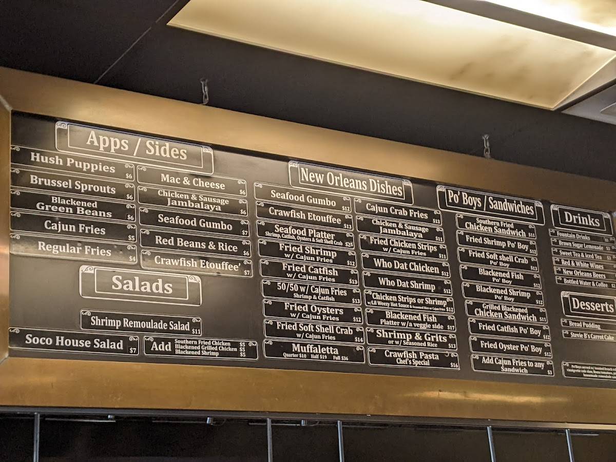 Menu at Southern Comfort Kitchen restaurant, Castro Valley, Castro ...