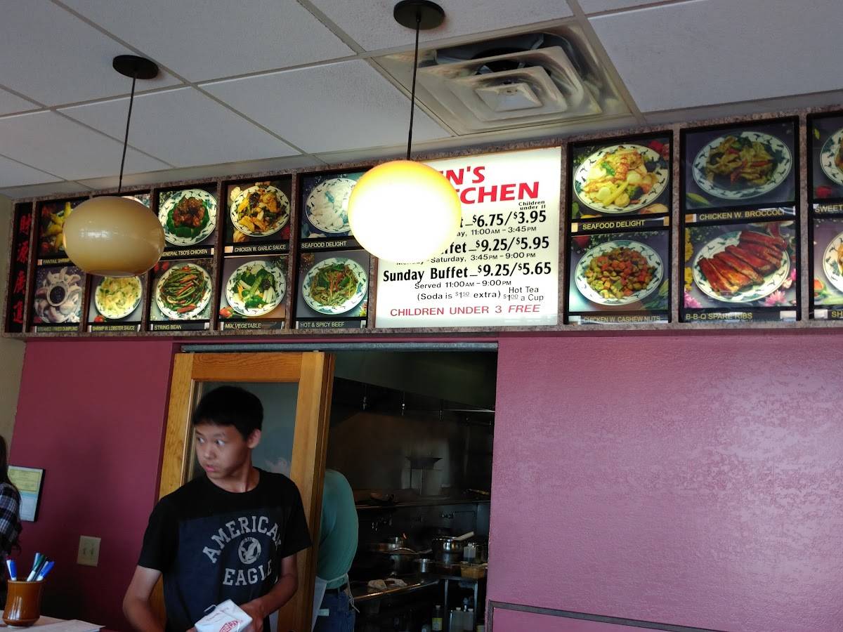 Menu at Chen's Kitchen restaurant, Mukwonago