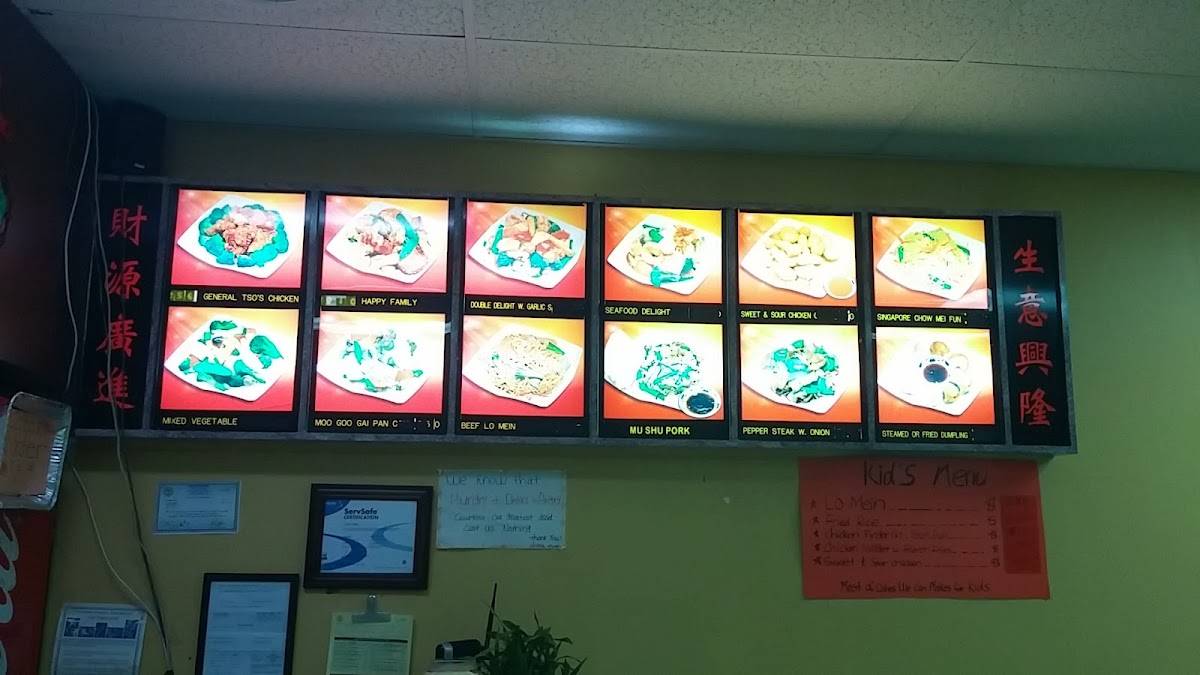 Menu at China Moon restaurant, Mount Juliet, N Mt Juliet Rd
