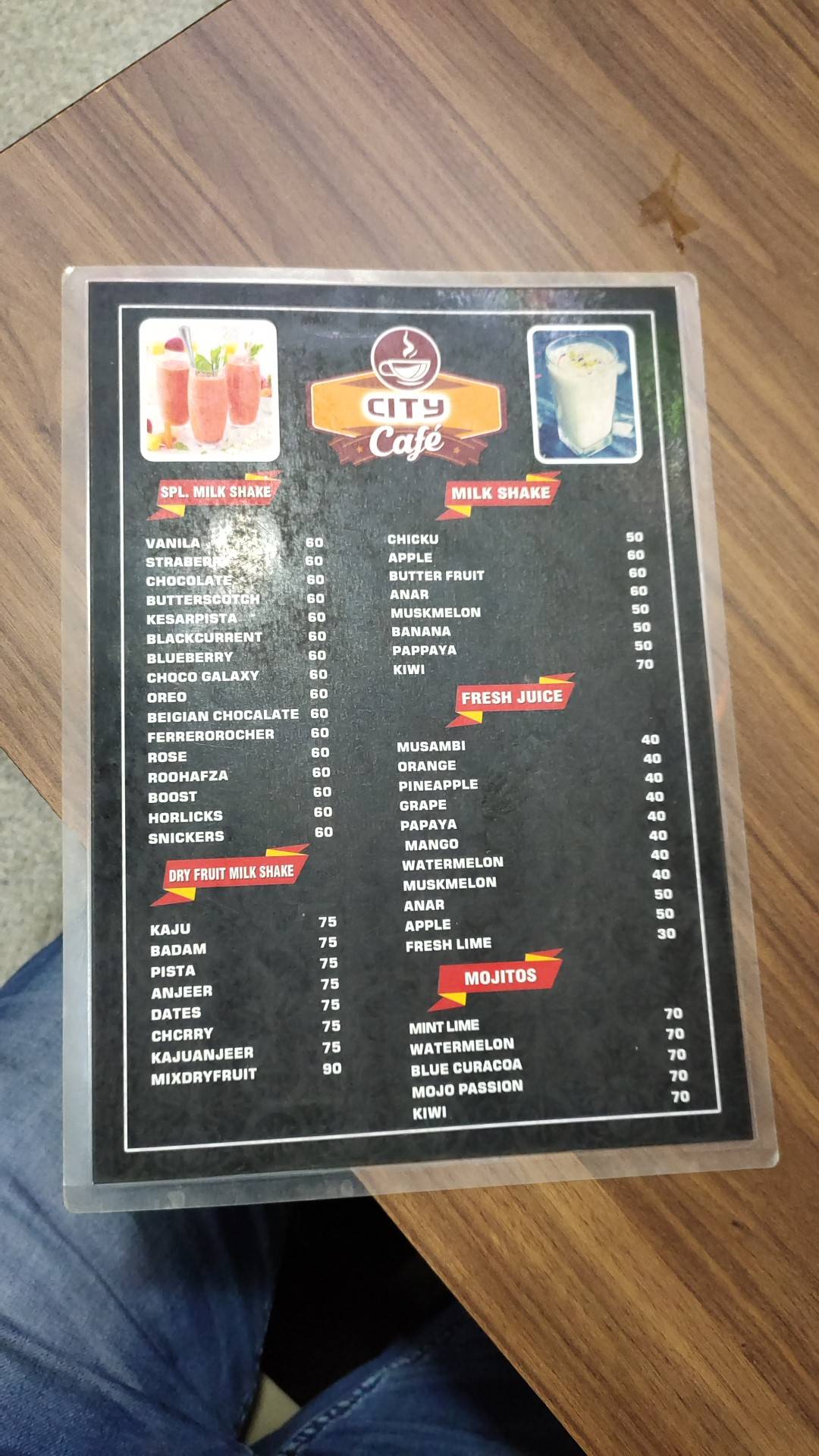 Menu at City Cafe, Bengaluru, 43
