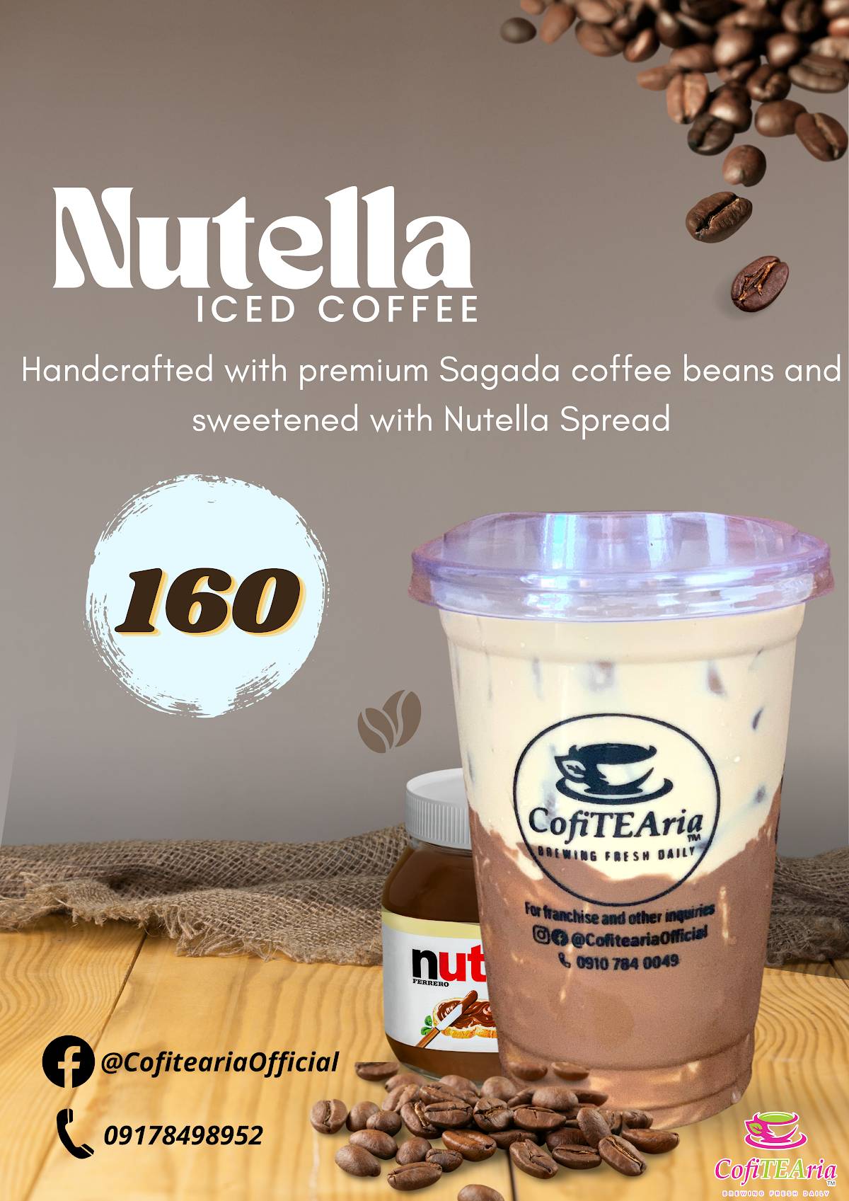 Menu at CofiTEAria Milk Tea & Coffee House - Imus, Imus