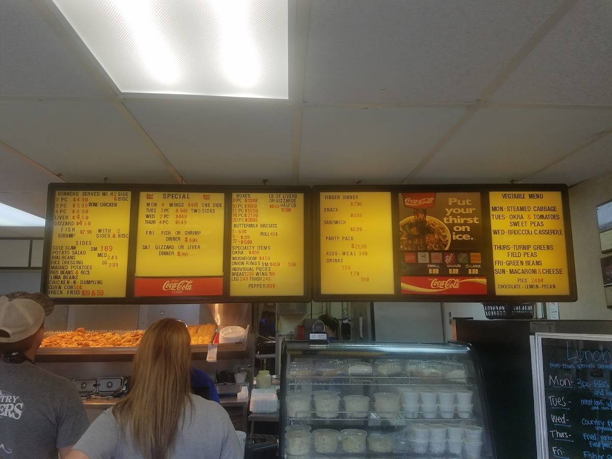 Menu at Danny's Fried Chicken fast food, Niceville, 408 E John Sims Pkwy