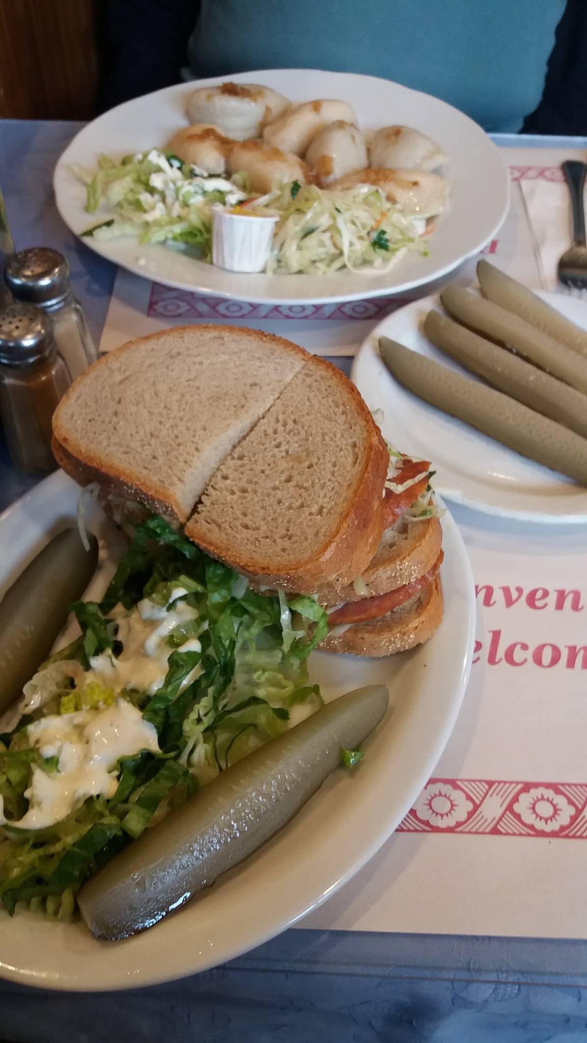 Menu at Euro-Deli Batory restaurant, Montréal, 115 Rue Saint-Viateur O