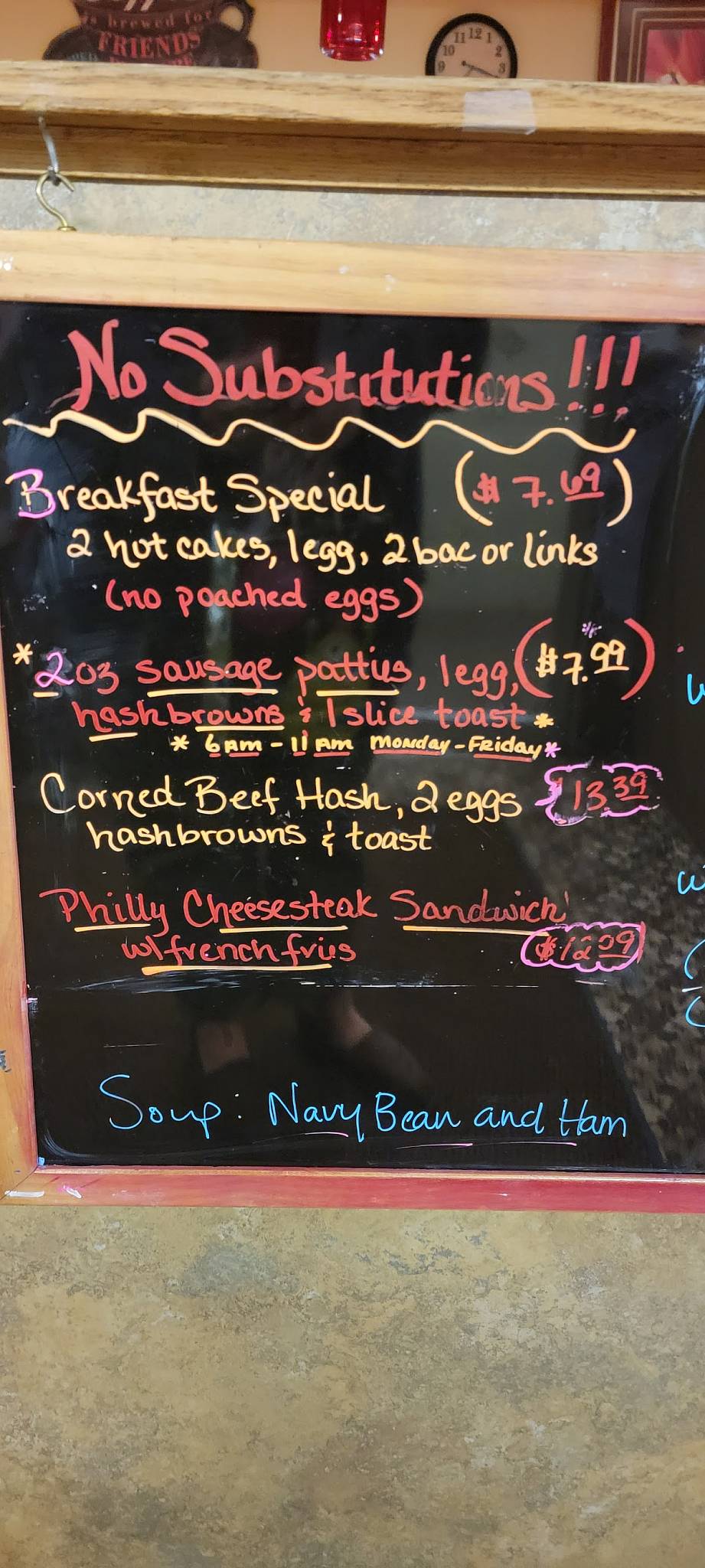 Menu at Fat Daves restaurant, Vancouver