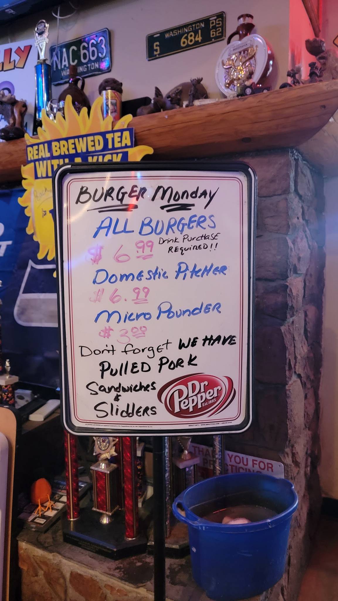Menu at Fat Moose Bar & Grill, Woodland
