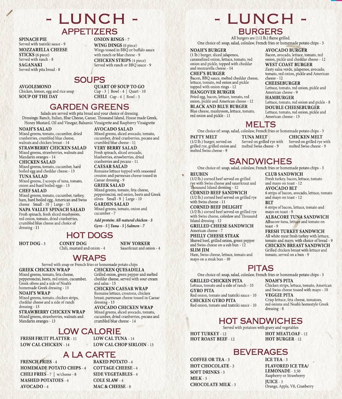 Menu at Flaming Grill Family Dining restaurant, Sterling Heights