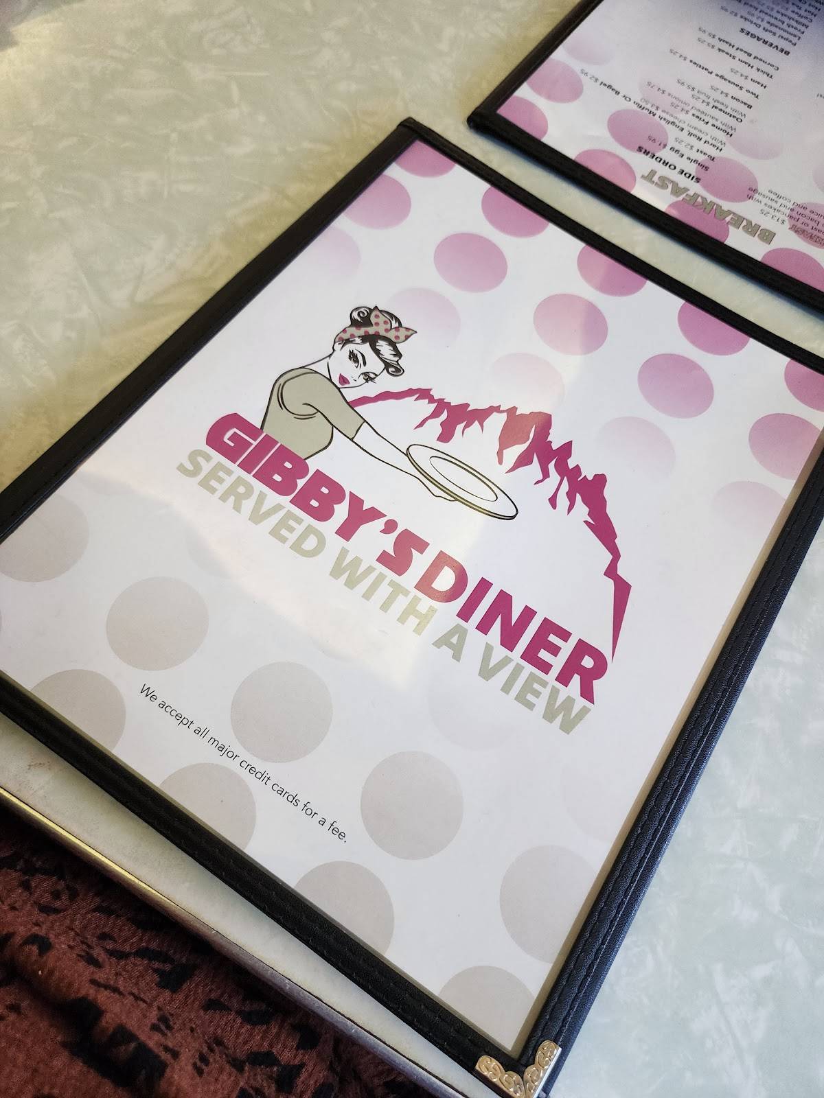 Menu at Gibby's Diner & Restaurant, Delanson