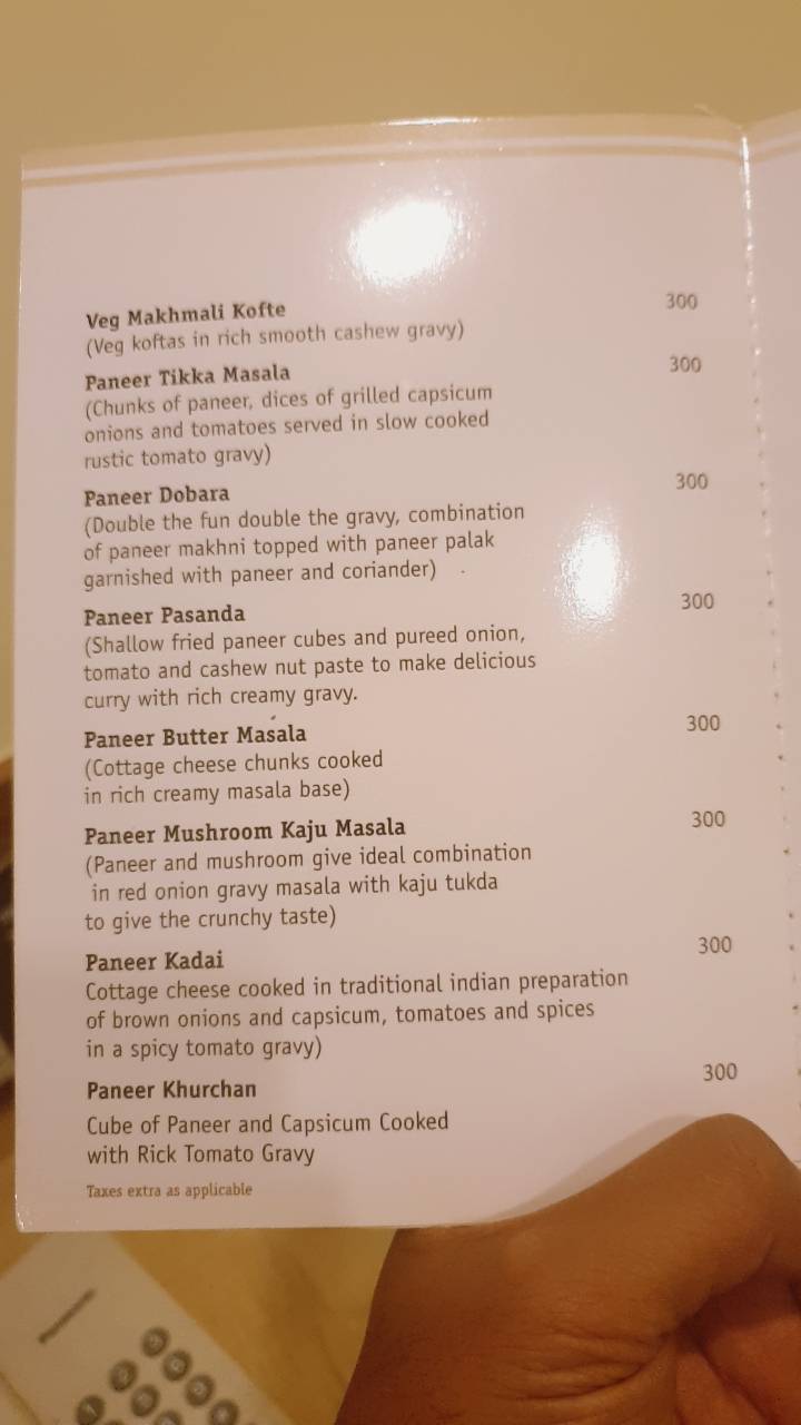 Menu at Grand Thali Restaurant, Thane, Hotel Tip Top Plaza
