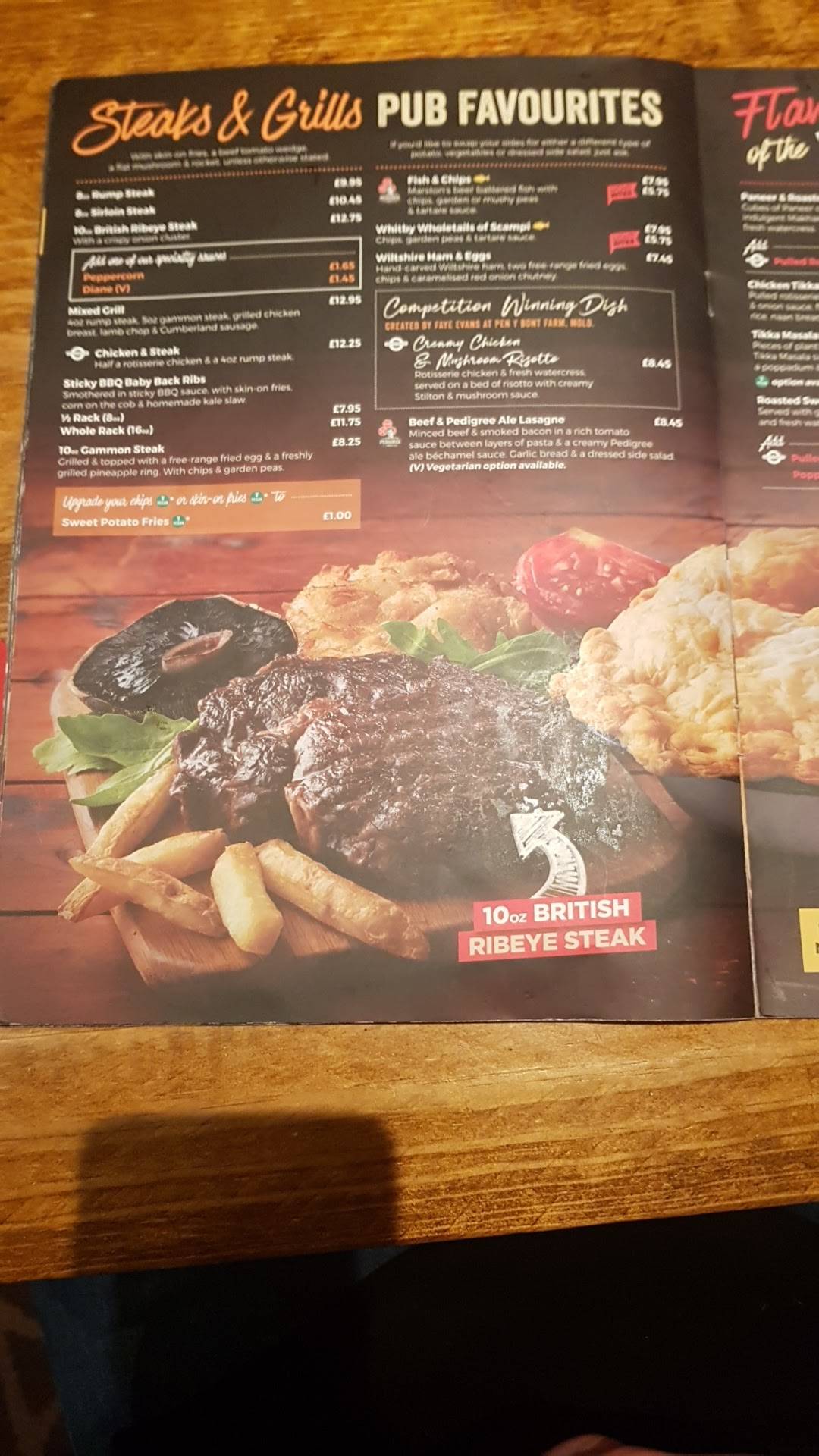 Menu at Gunpowder Mill pub & bar, Faversham