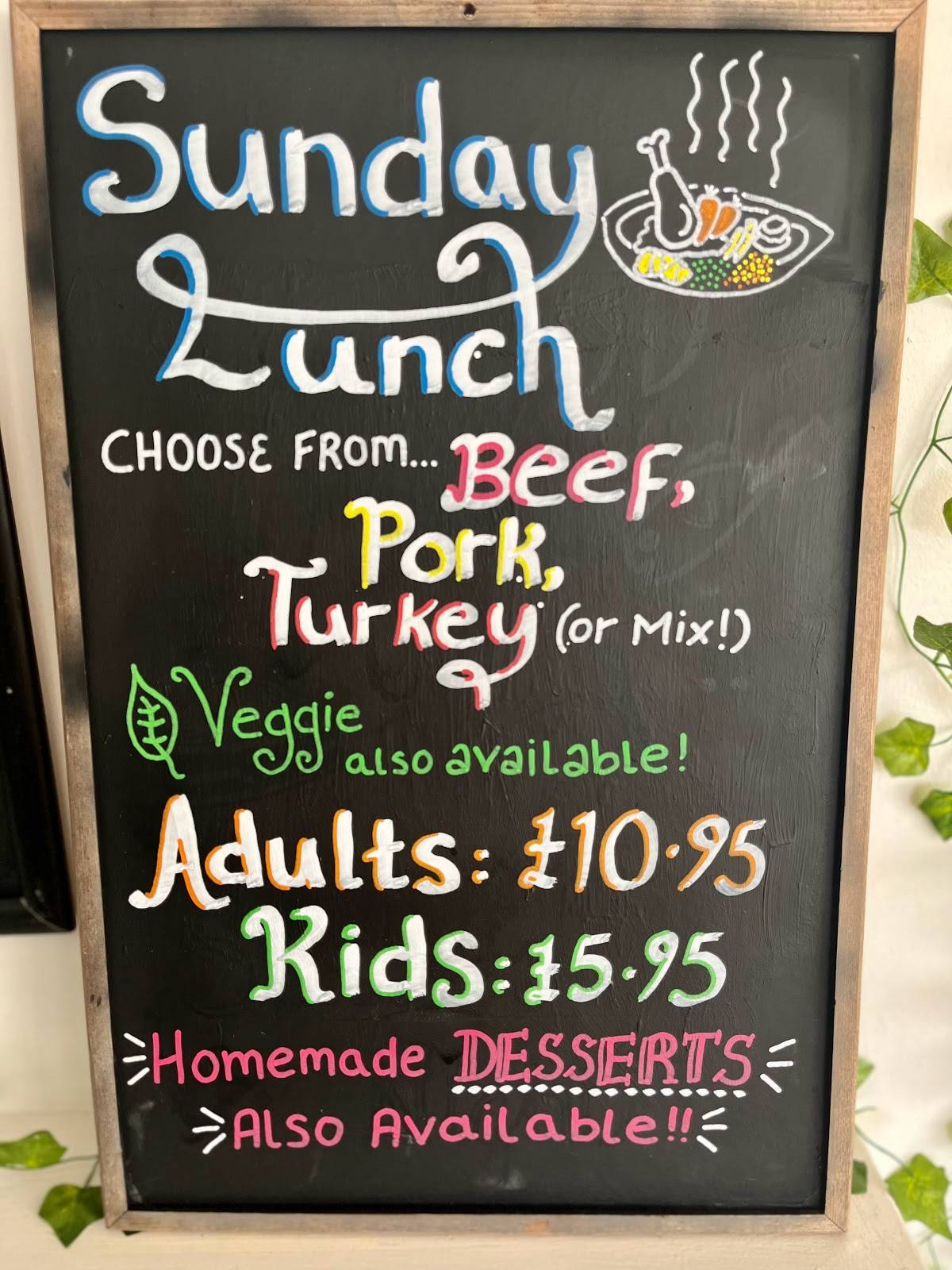 Menu at Tafarn Y Deri (Llanedi) restaurant, Llangennech
