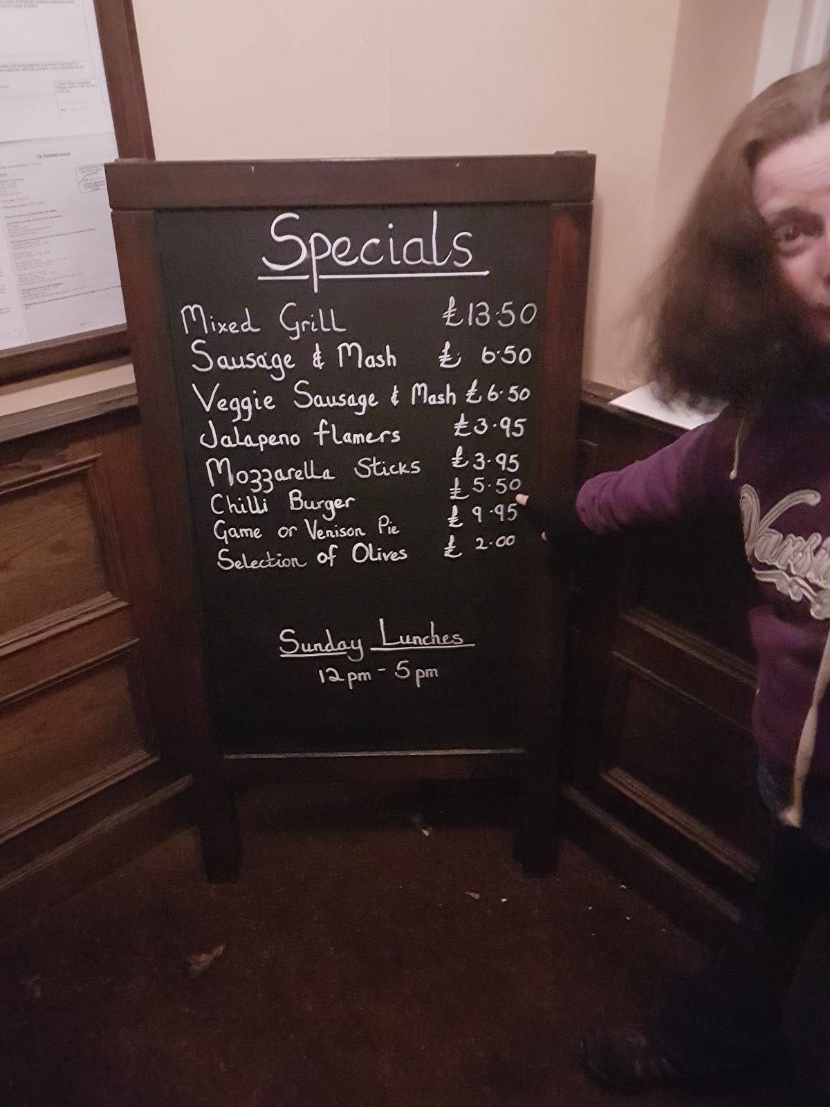 Menu at Knights Lodge pub & bar, Corby, 8 Tower Hill Rd