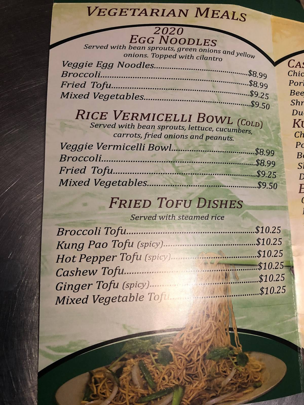 Menu at Little Saigon Restaurant, Las Vegas