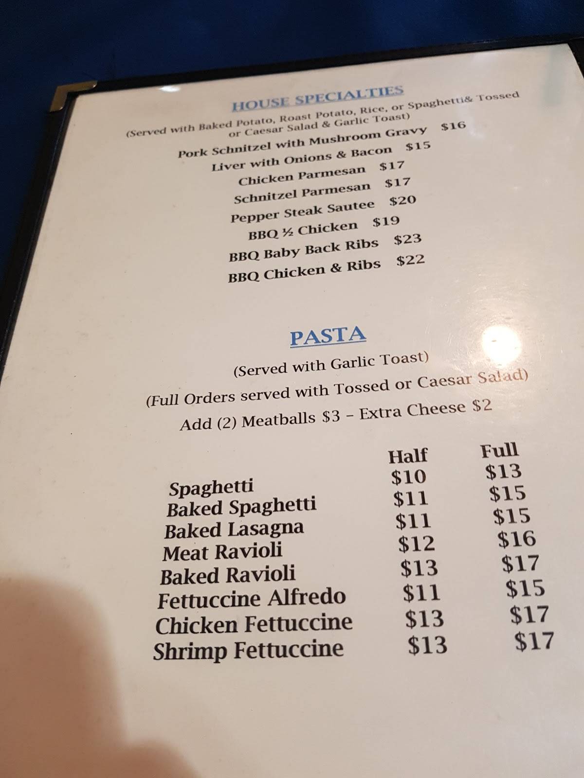 Menu at Little Greek Restaurant, Surrey