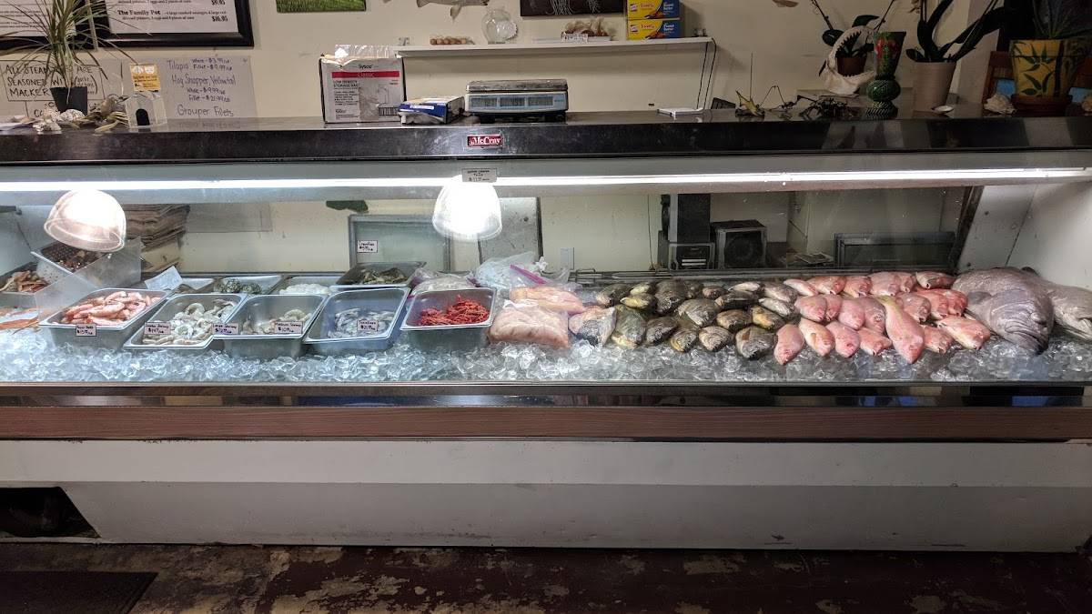Menu at Macker Seafood restaurant, Daytona Beach, 141 Bay St