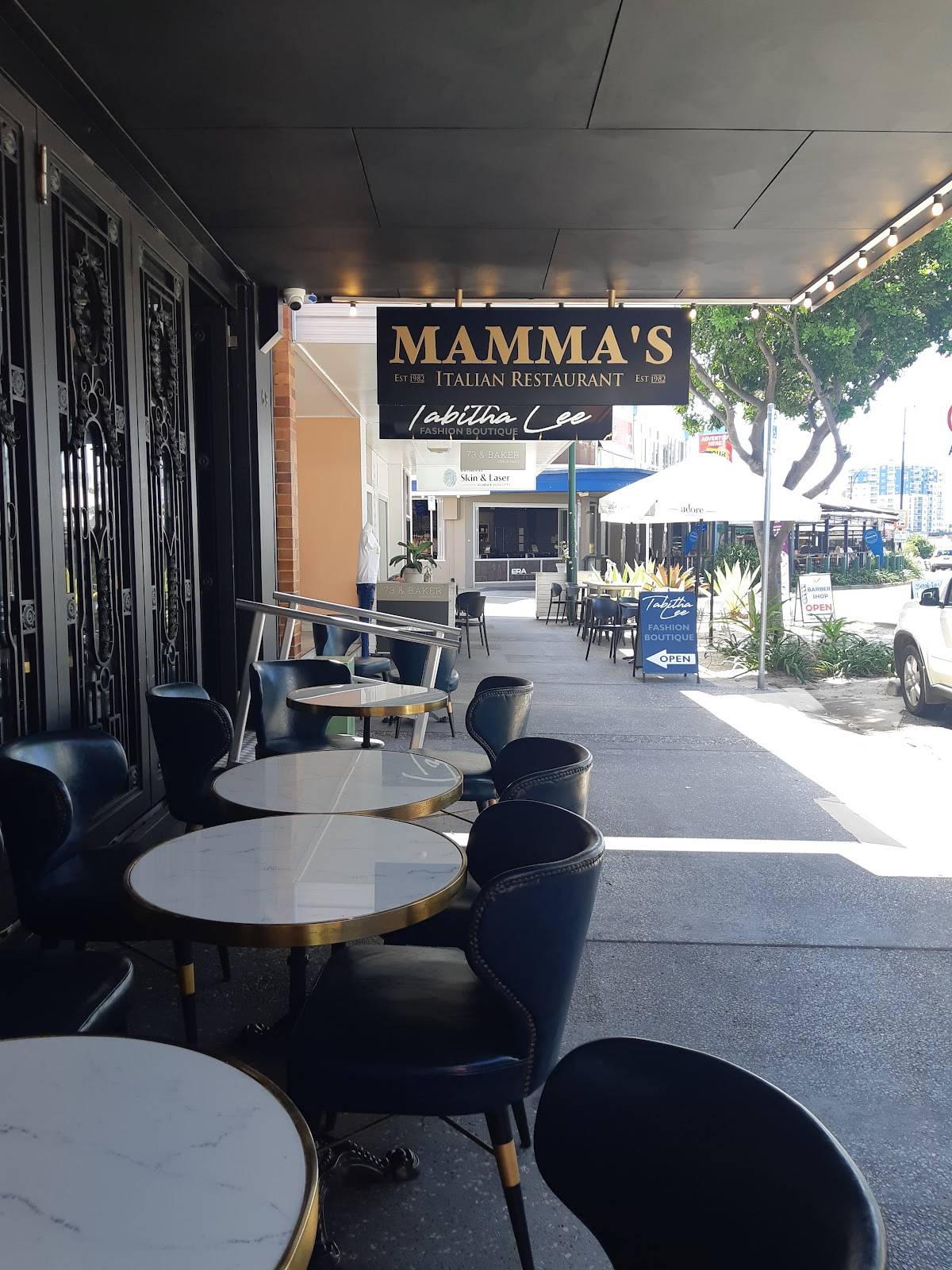Menu at Mamma's Italian Restaurant, Redcliffe