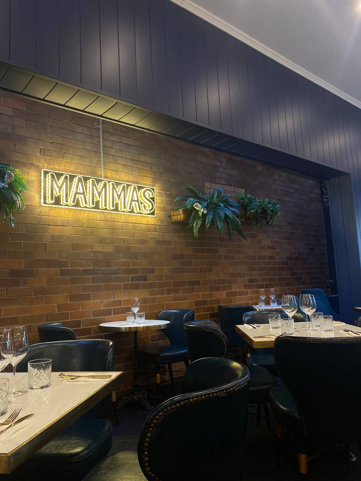 Menu at Mamma's Italian Restaurant, Redcliffe