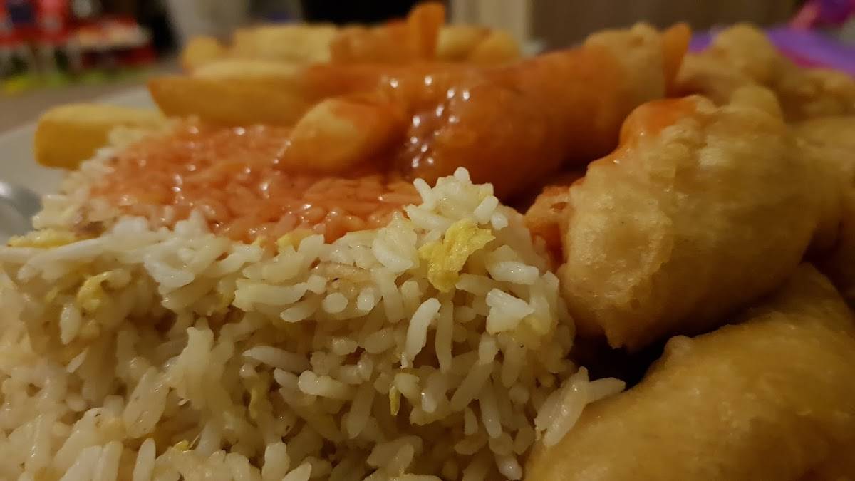 Menu at Mr Wong's restaurant, Redcar