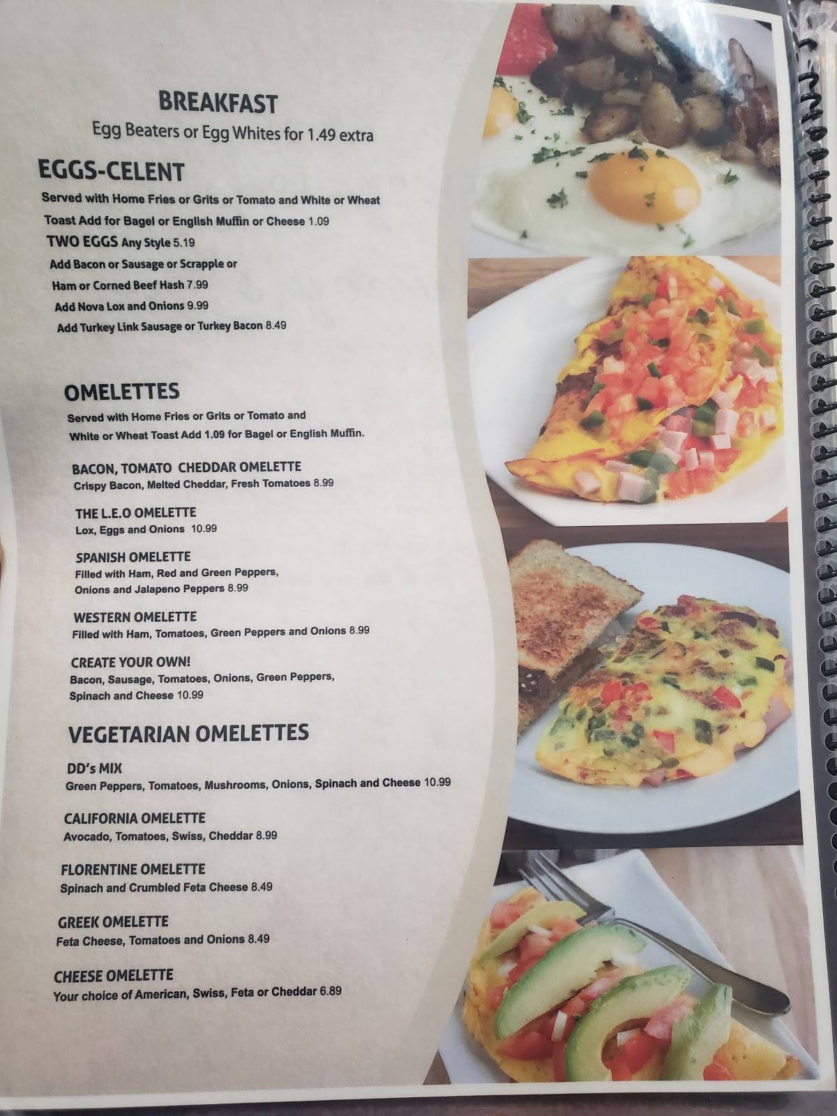 Menu at Nancy's Kitchen restaurant, Leisure World
