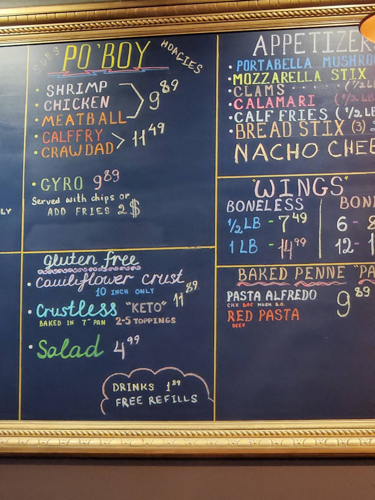 Menu at Bull Dog 100 Woodfired Pizza pizzeria, Skiatook, 601 W Rogers Blvd
