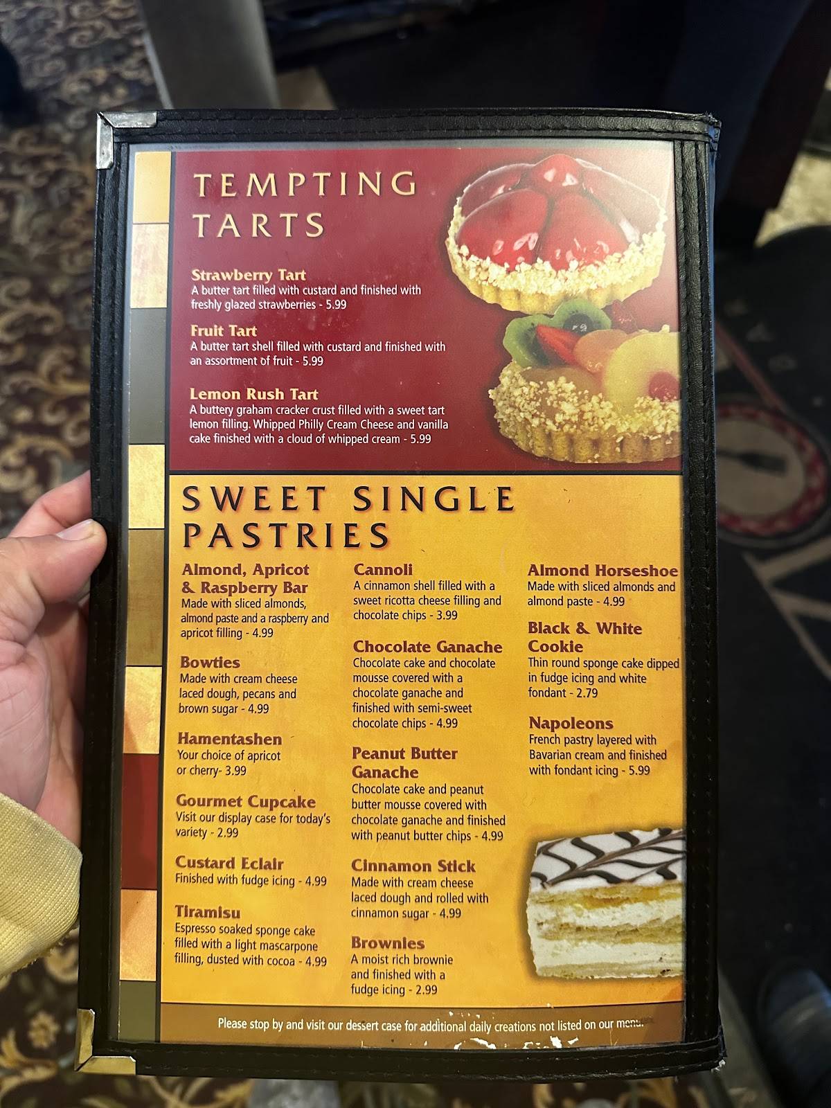 Menu at Ponzio's Diner-Bakery-Bar, Cherry Hill