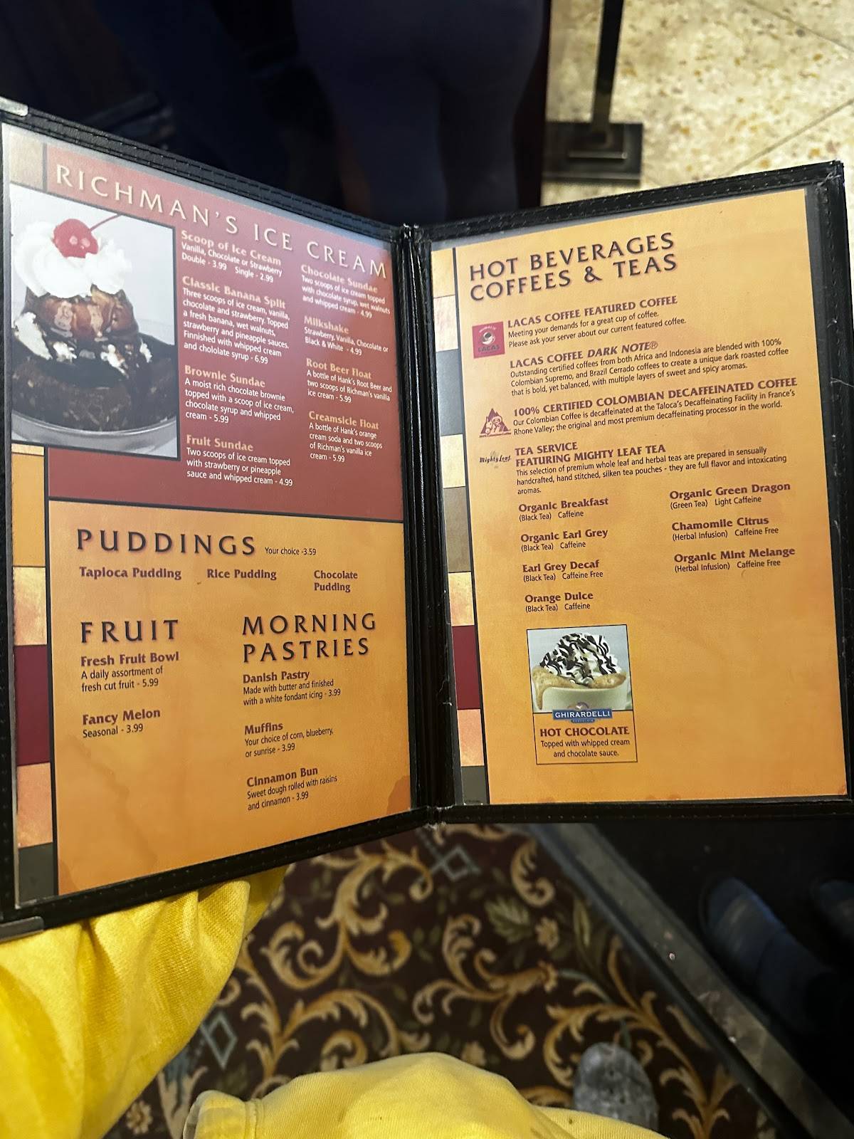Menu at Ponzio's Diner-Bakery-Bar, Cherry Hill