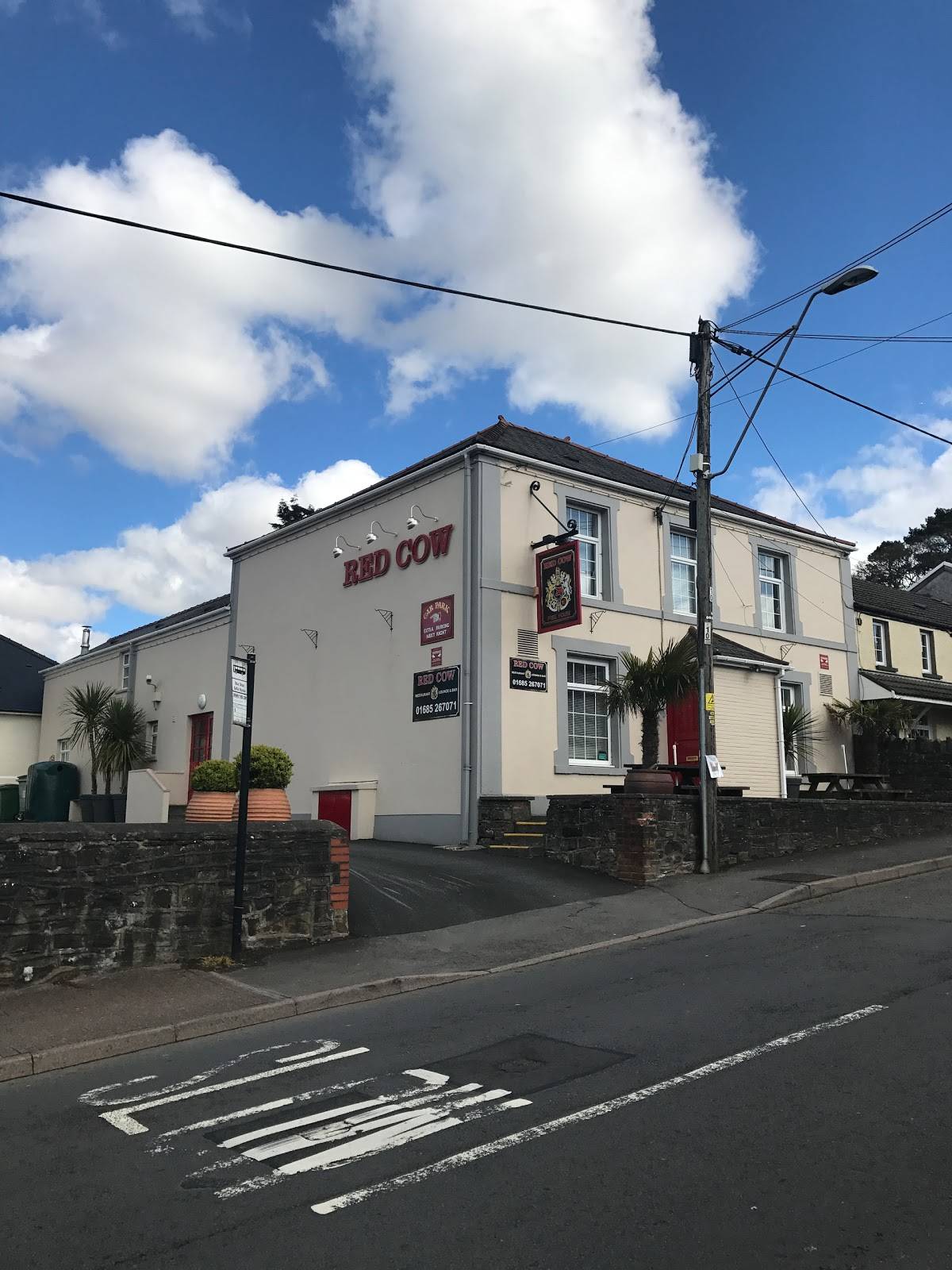 Menu at Red Cow pub & bar, Aberdare
