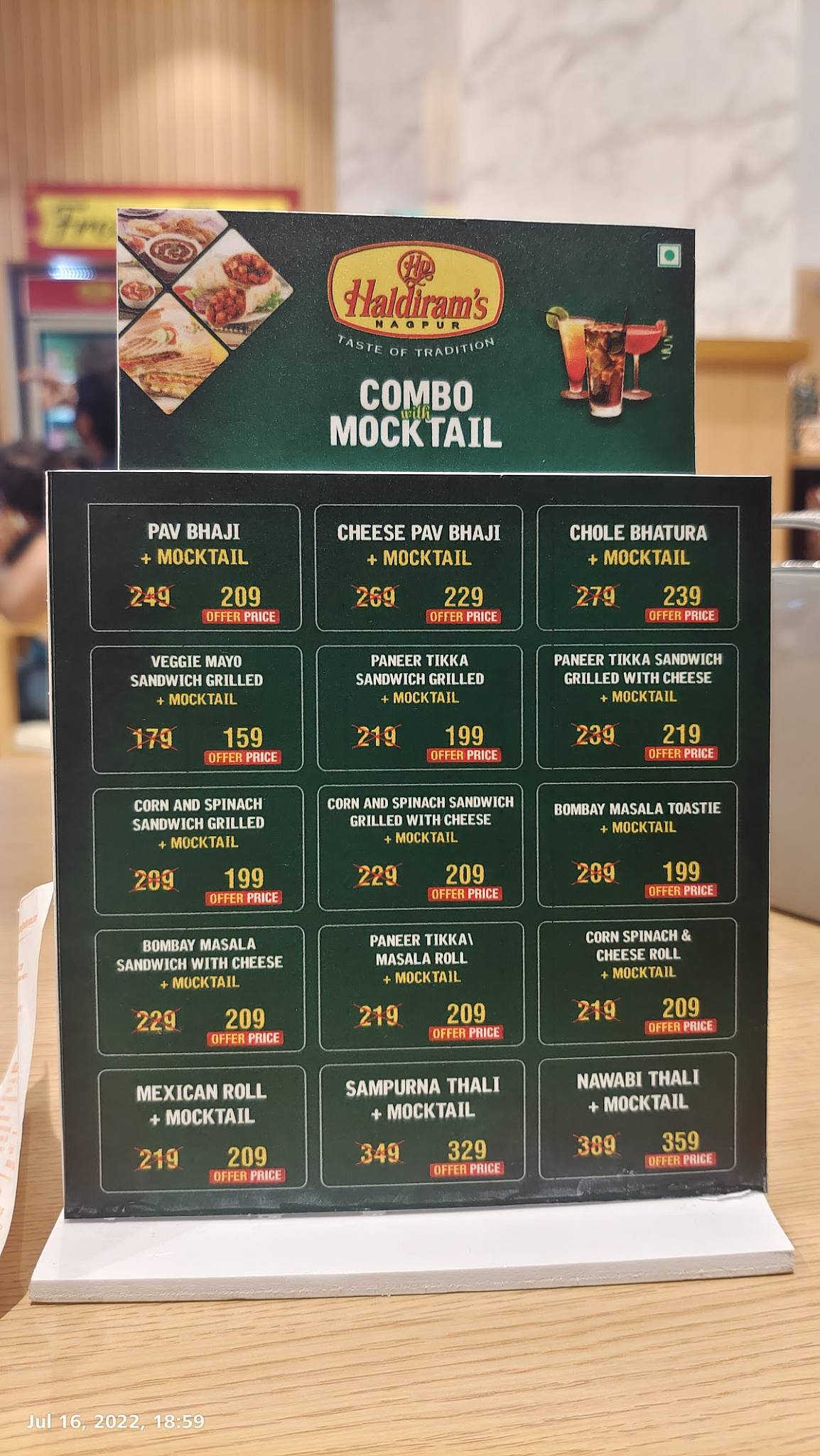Menu at Haldiram's, Pune, Shop No.50