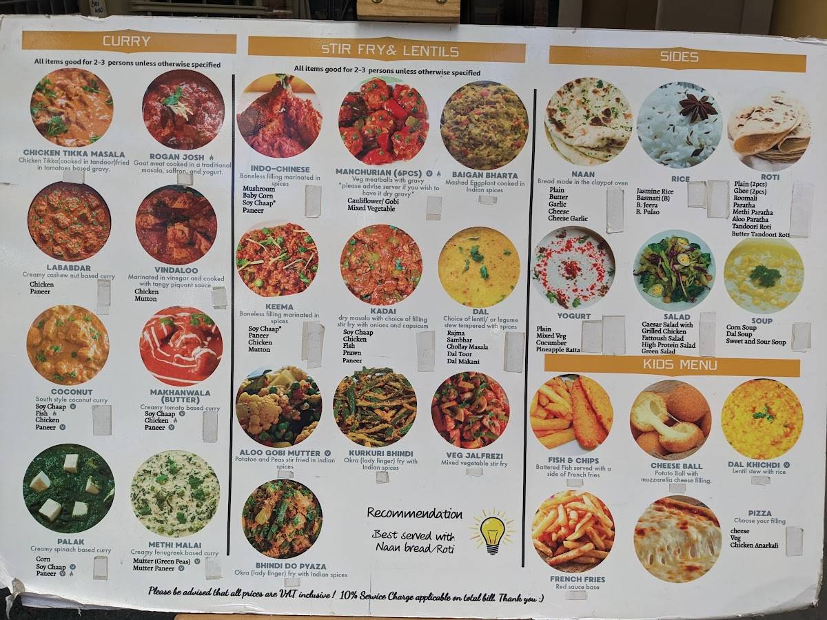 Menu at Queens at Bollywood - BGC restaurant, Taguig, Ground Floor