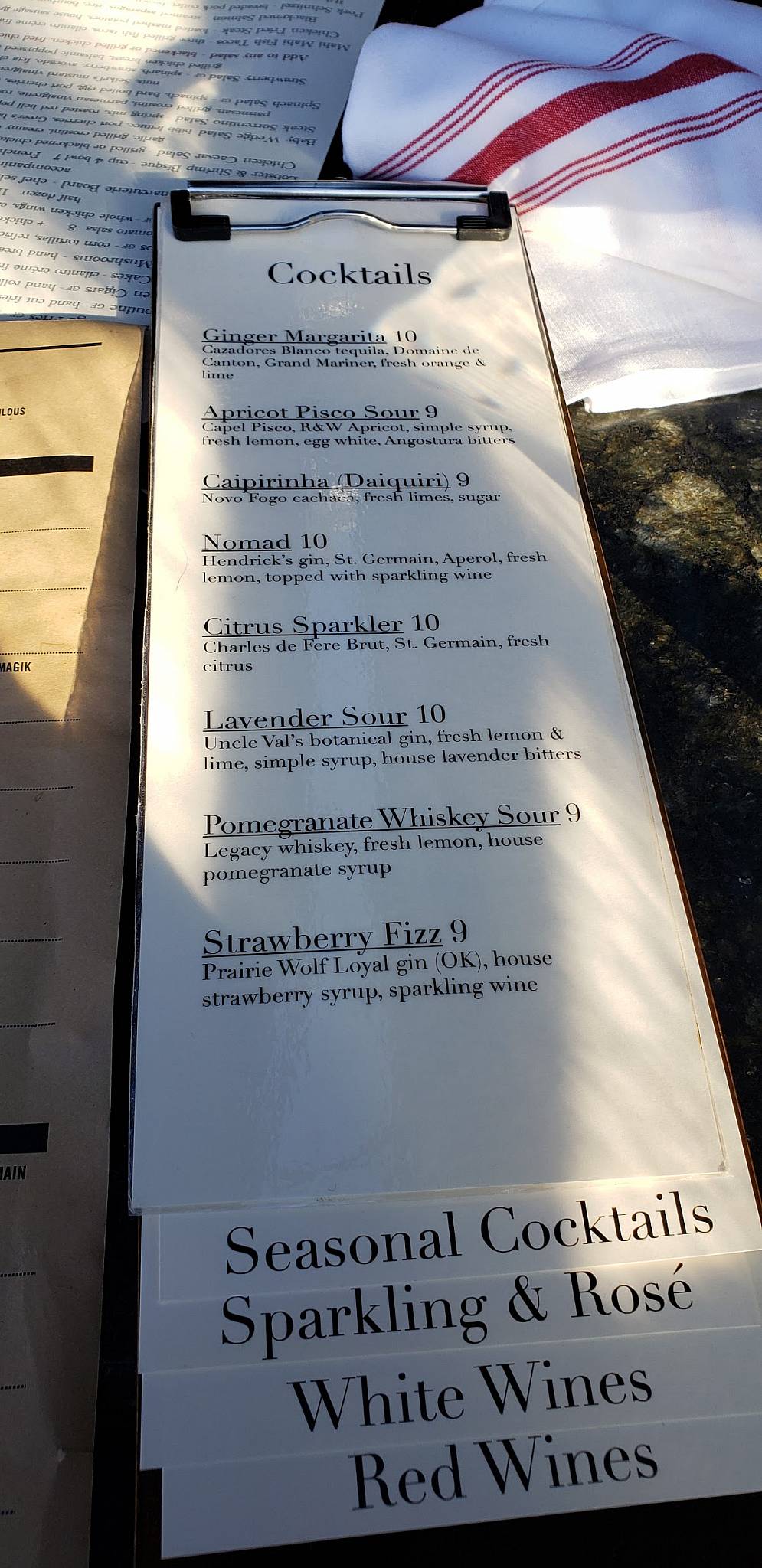 Menu at R Bar & Grill, Tulsa