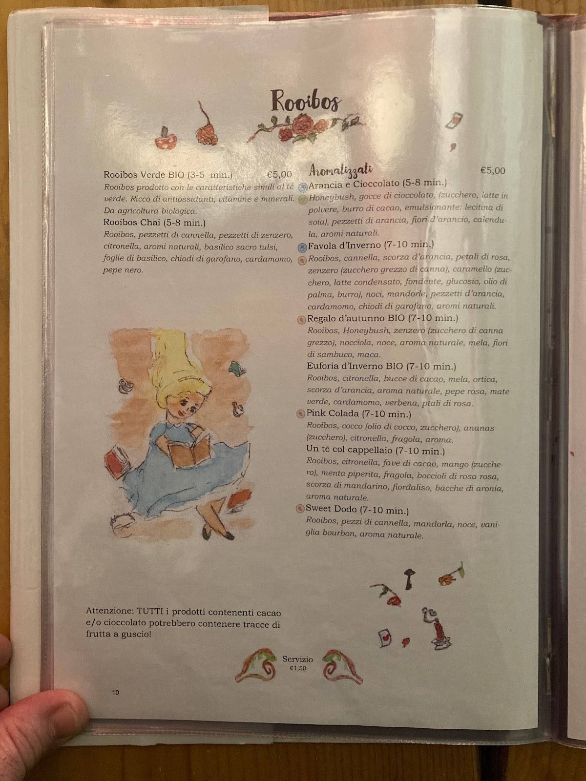 Menu da Rabbit Hole Cafè pub & bar, Milano