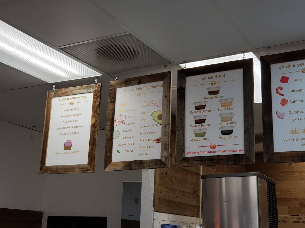 Menu at Poke King - Northwest restaurant, Reno, N McCarran Blvd #103