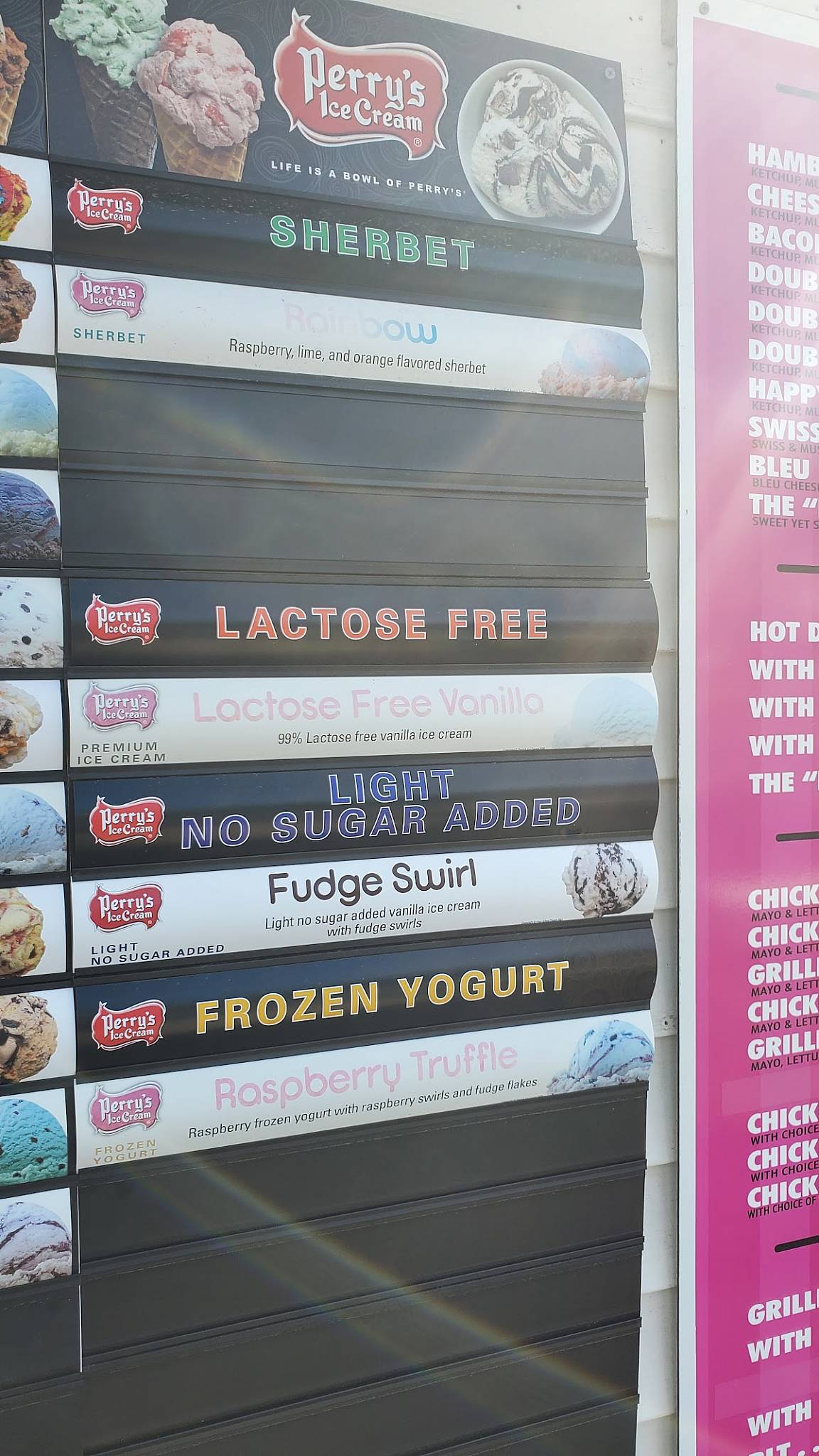 Menu at Happy Days Drive In restaurant, Meridian