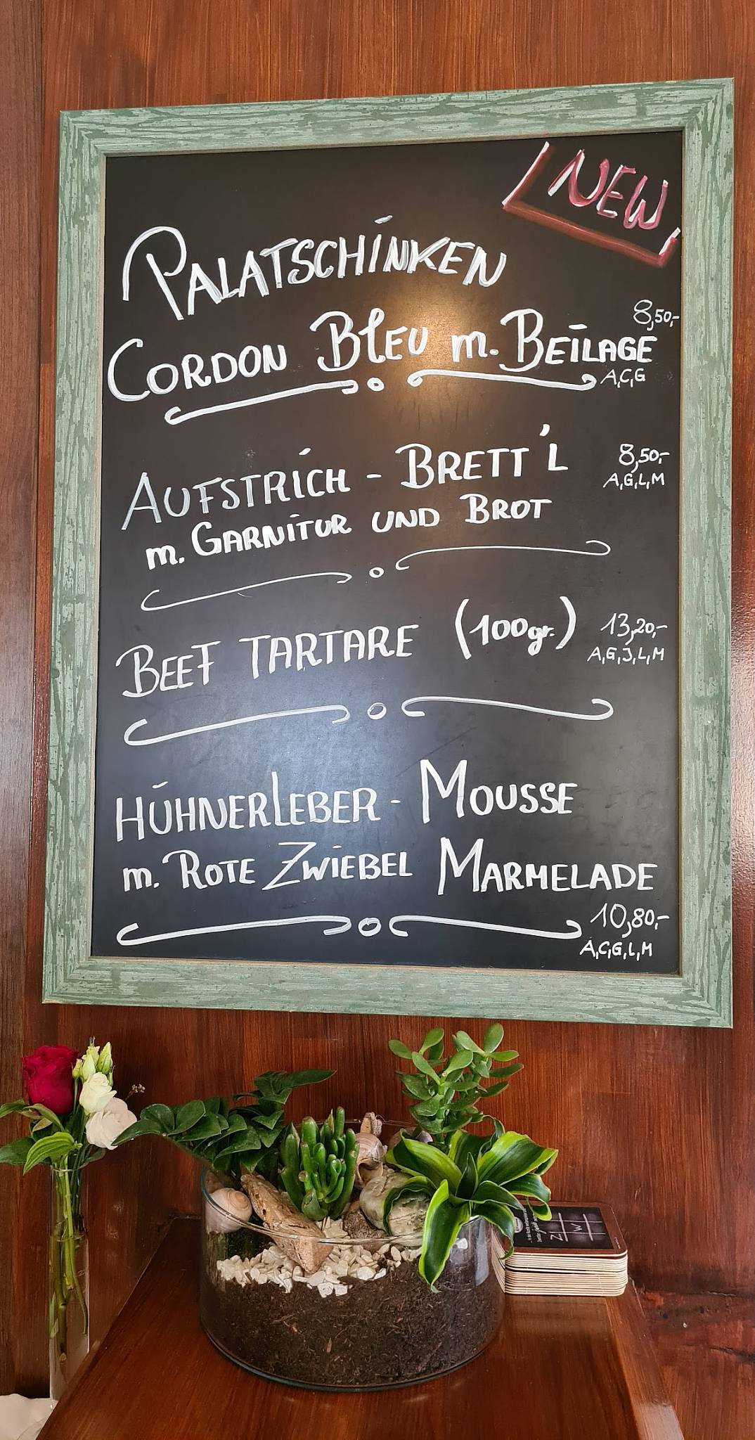 Speisekarte von Hofers Gasthaus restaurant, Wien, Stromstraße 19