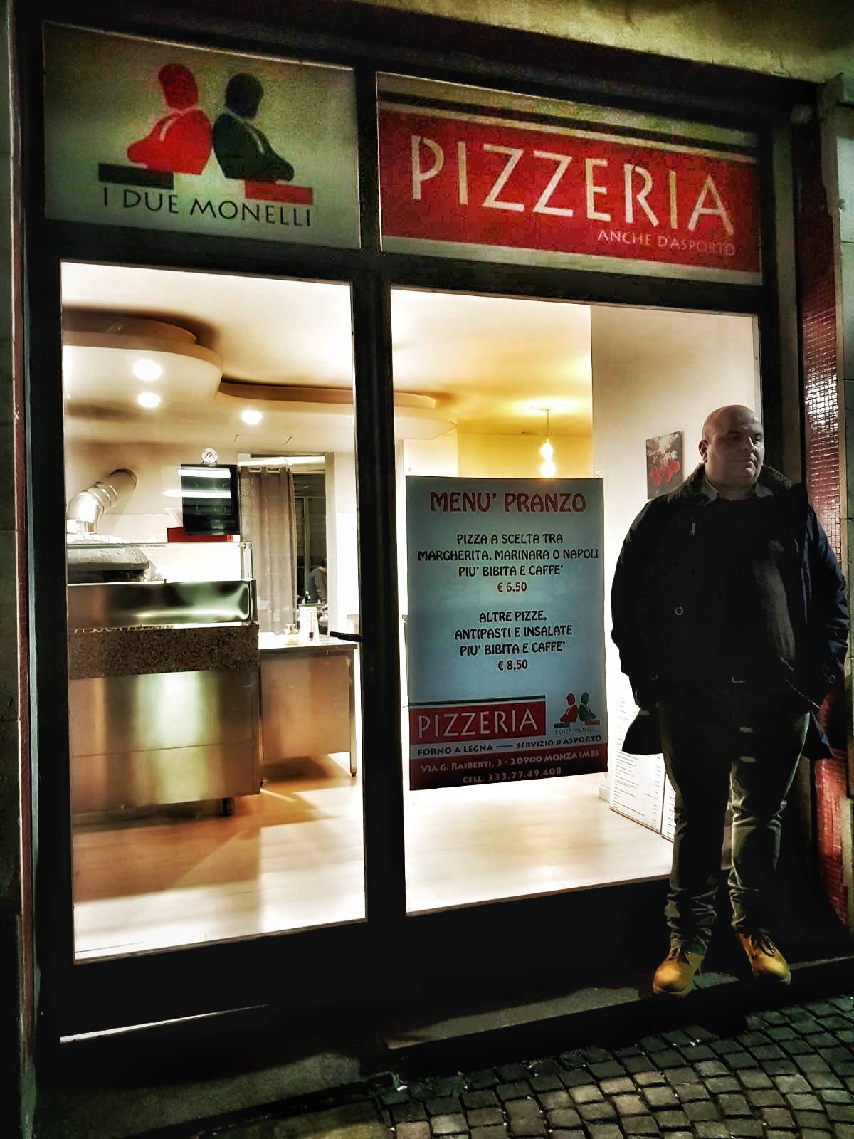 Menu da I Due Monelli ristorante, Monza
