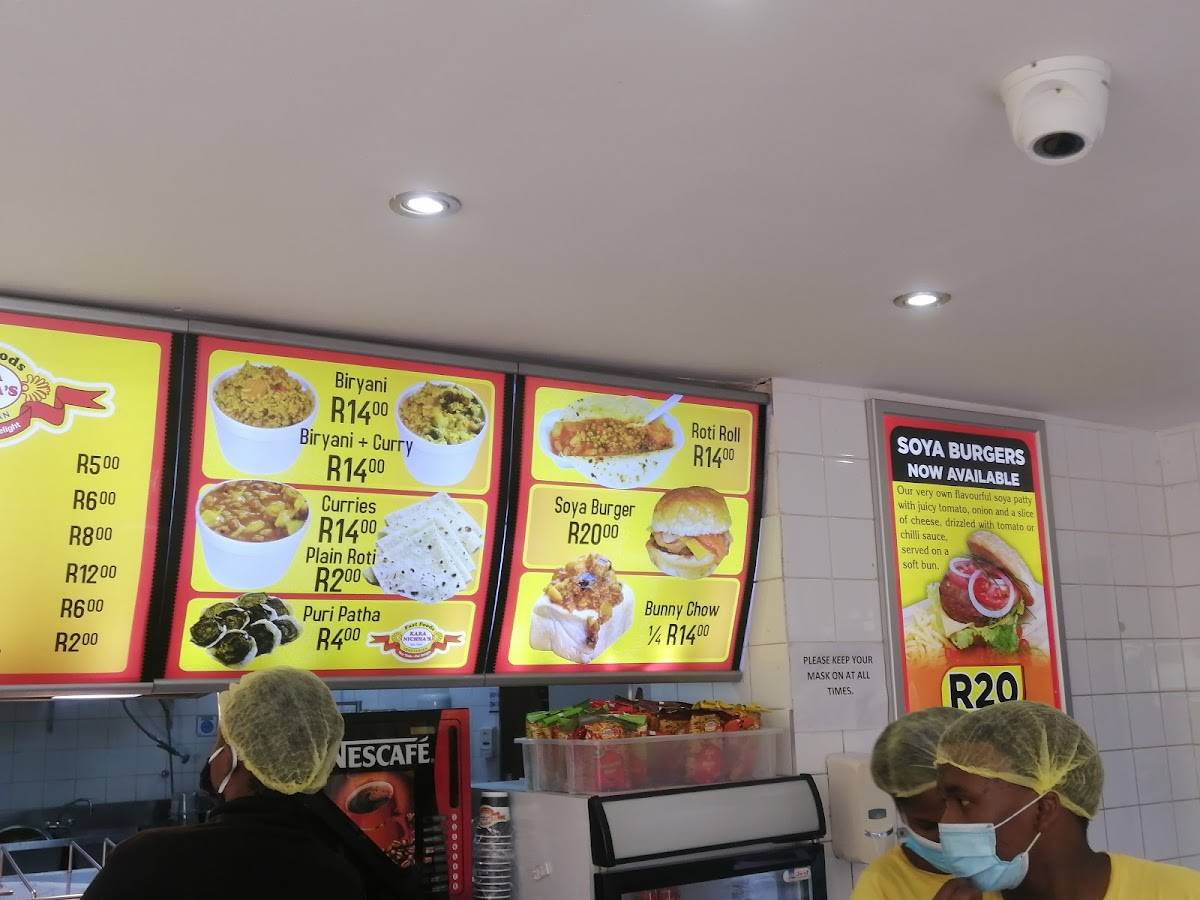 Menu at Kara Nichha's Midrand restaurant, Midrand
