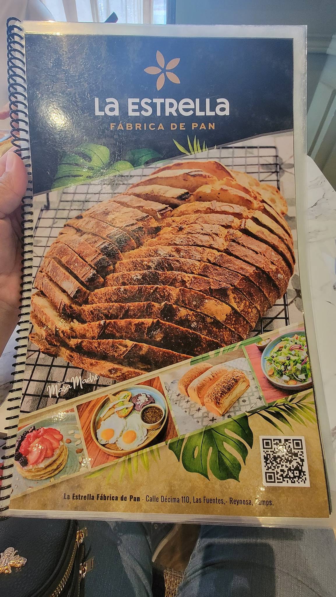 Carta del restaurante La Estrella Fabrica del Pan, Reynosa