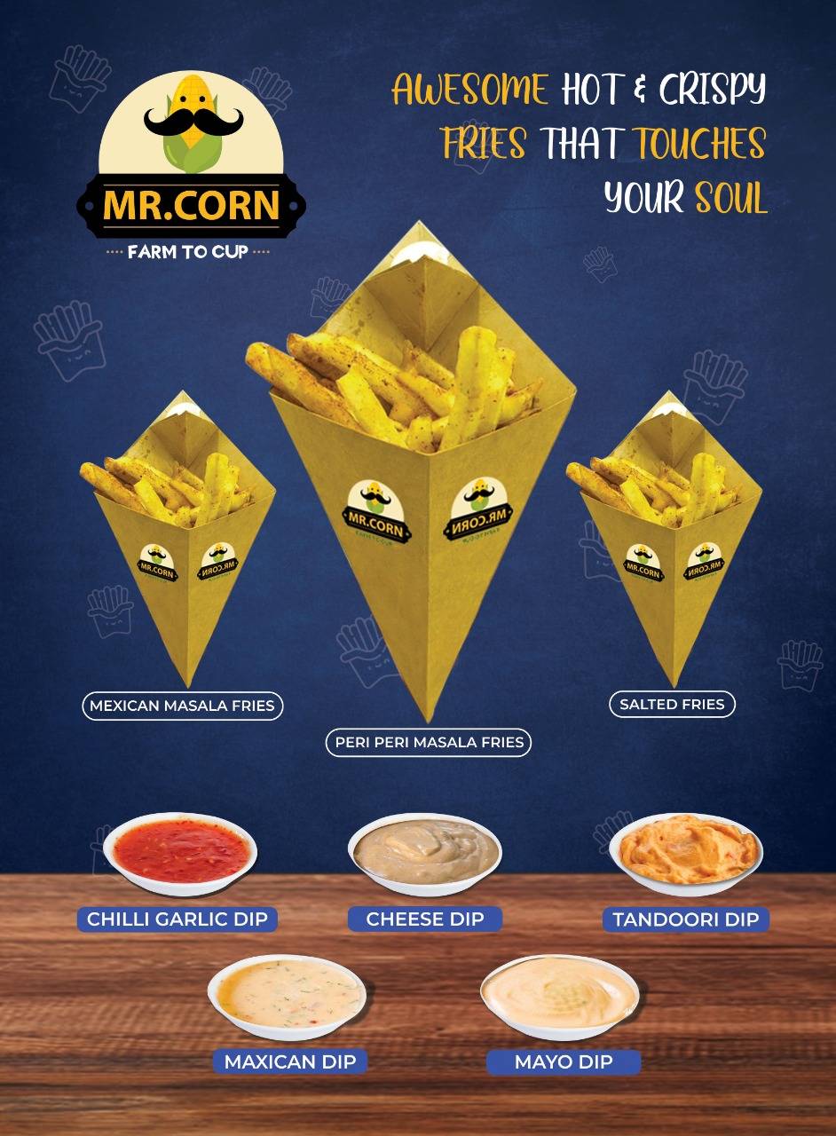Menu at MR.CORN, Noida, The Great India Place Mall