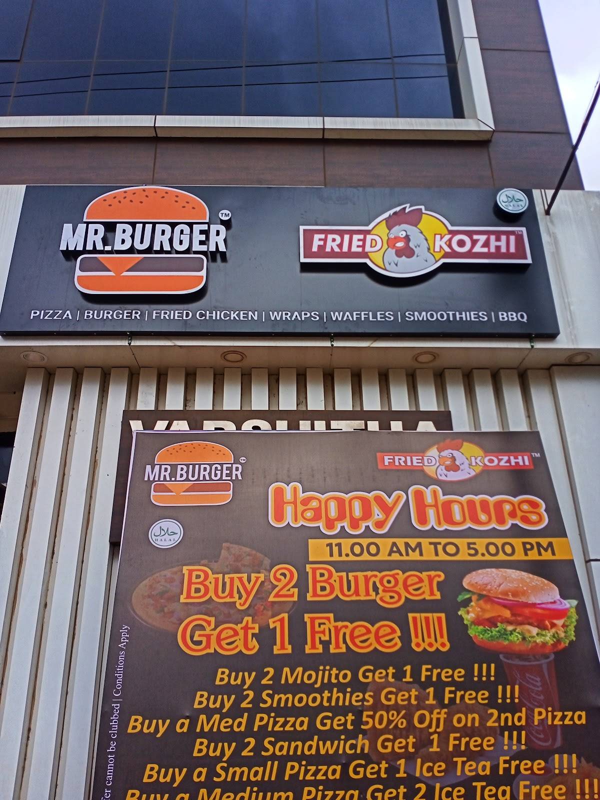 Menu at Mr Burger Thanjavur, Thanjavur