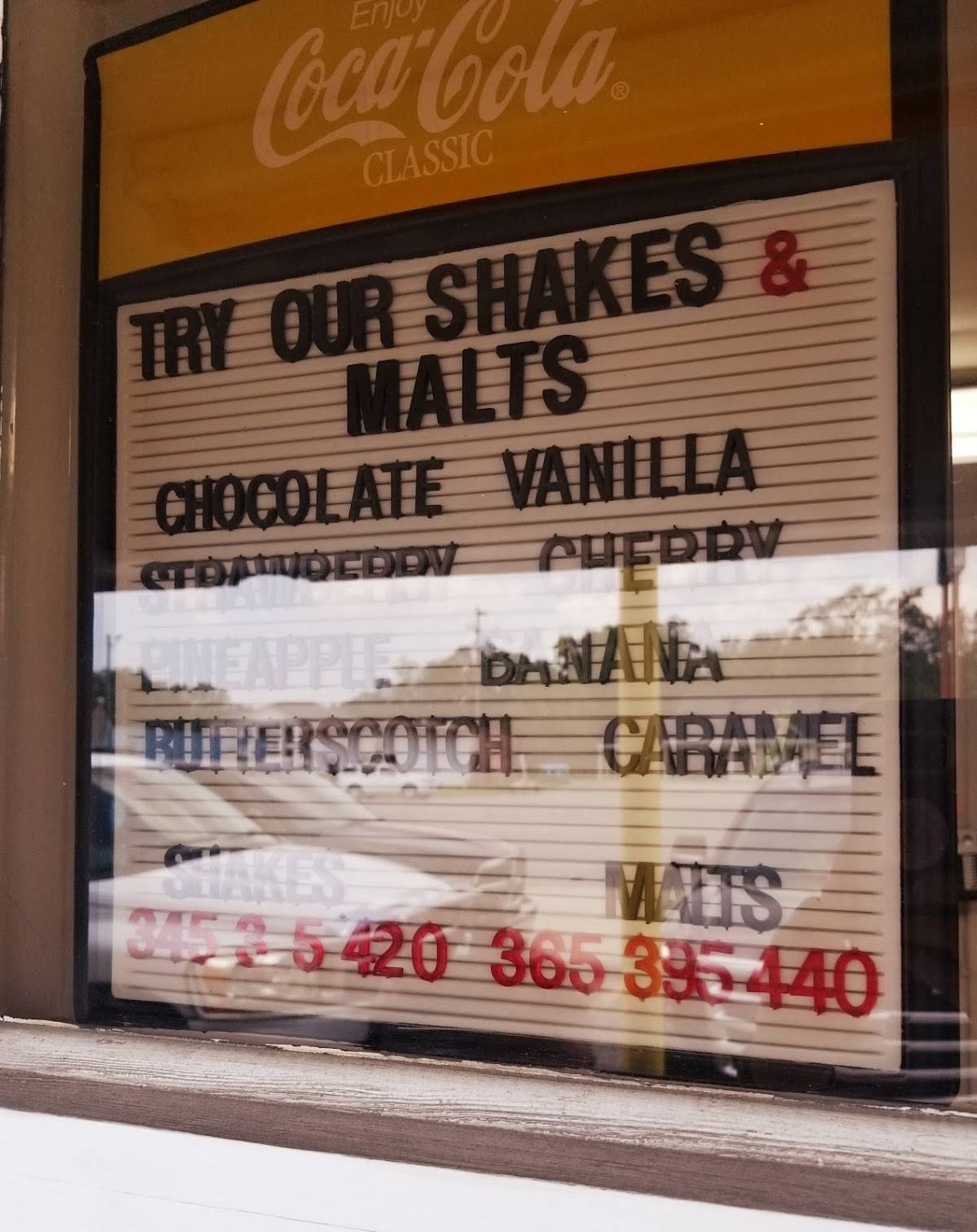 Menu at Rebel Dip restaurant, Gulfport