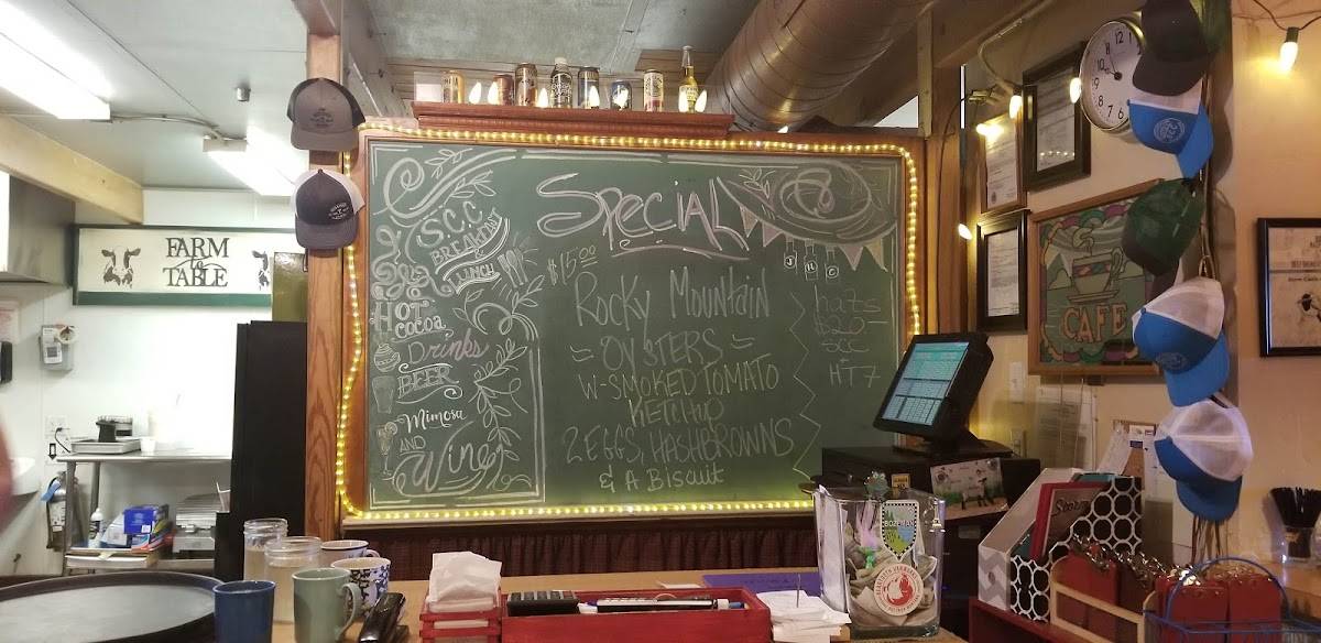 Menu at Storm Castle Café restaurant, Bozeman