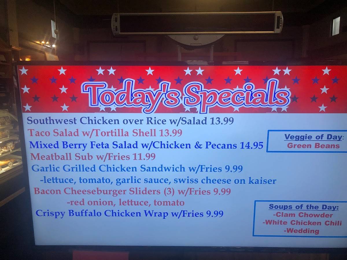 Menu at The Mocha House - Warren restaurant, Warren